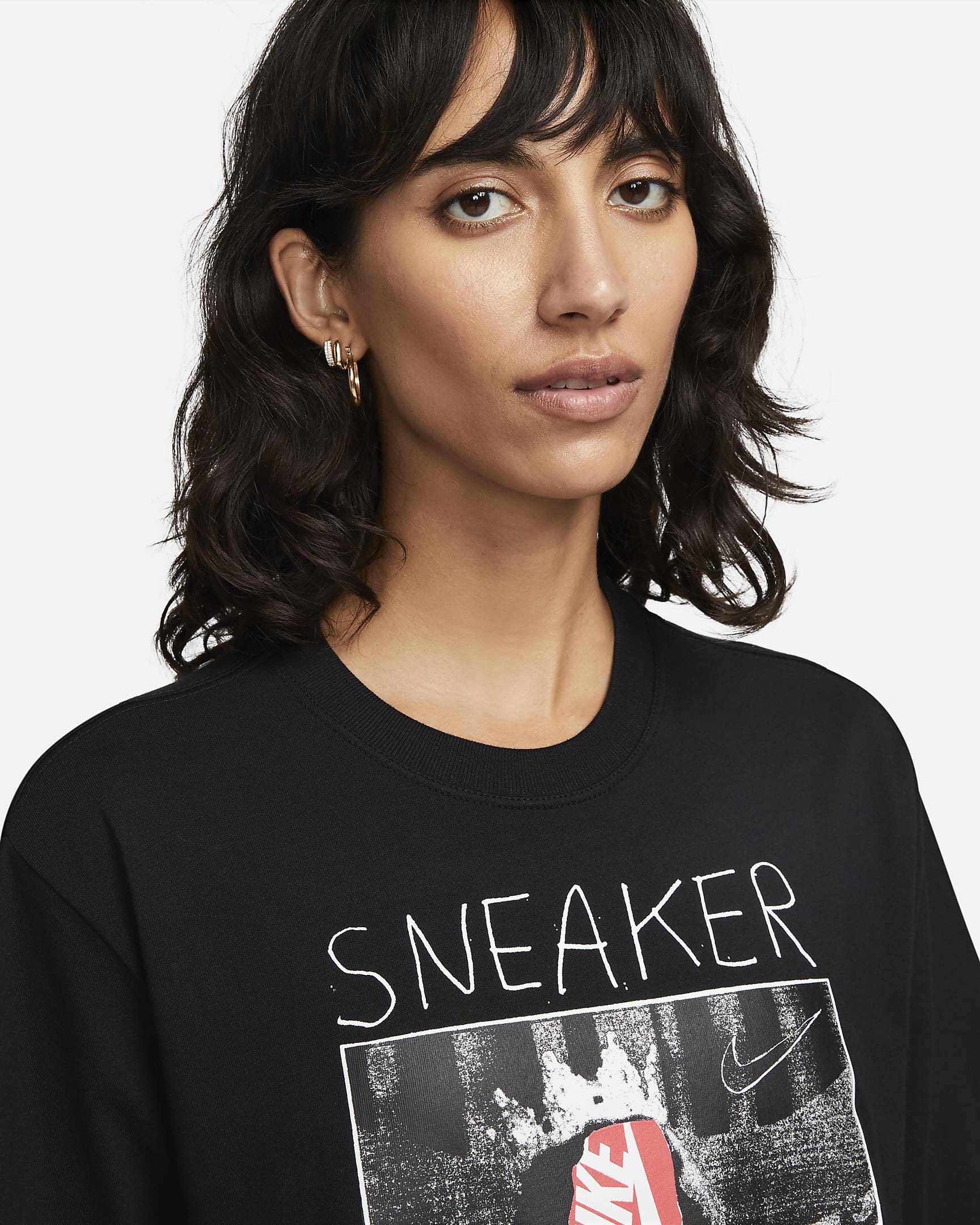 Nike Sportswear Womens Boxy T Shirt Nike Dk