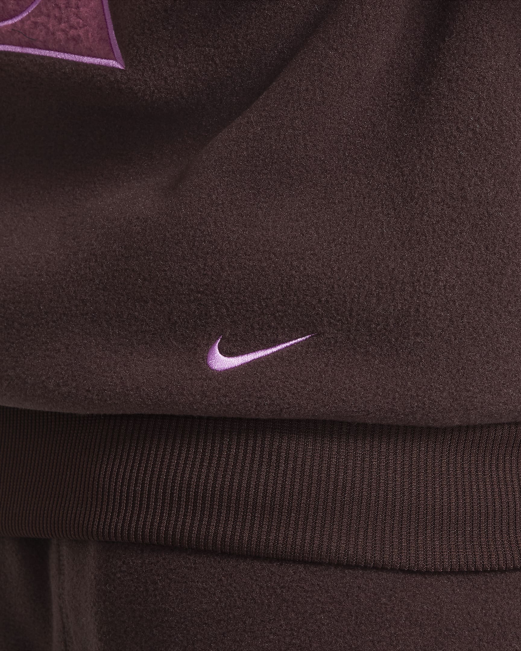 Nike ACG Icon Fleece Polartec® "Wolf Tree" extragrßer Hoodie für ältere ...