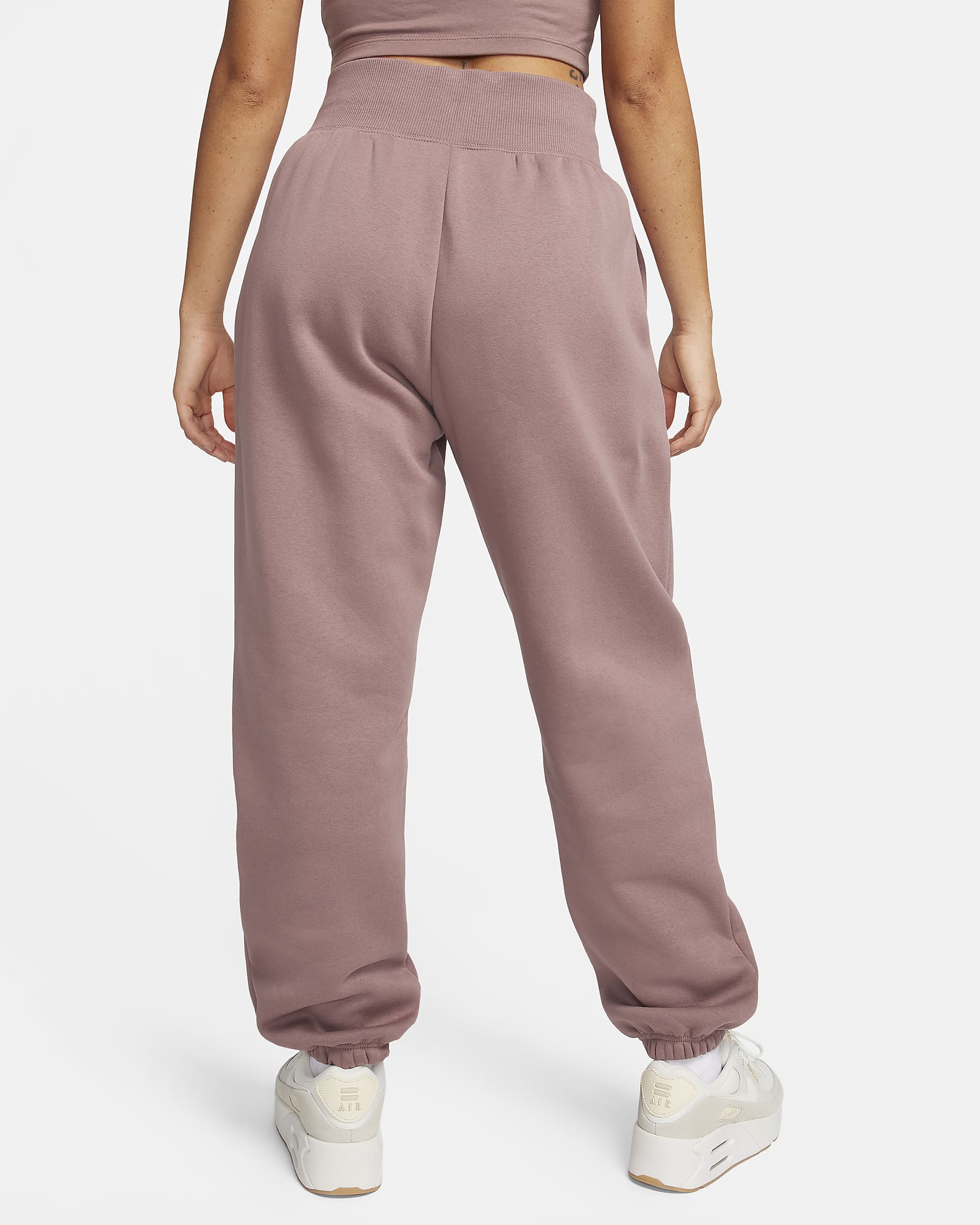 Pantalon De Survêtement Oversize à Taille Haute Nike Sportswear Phoenix