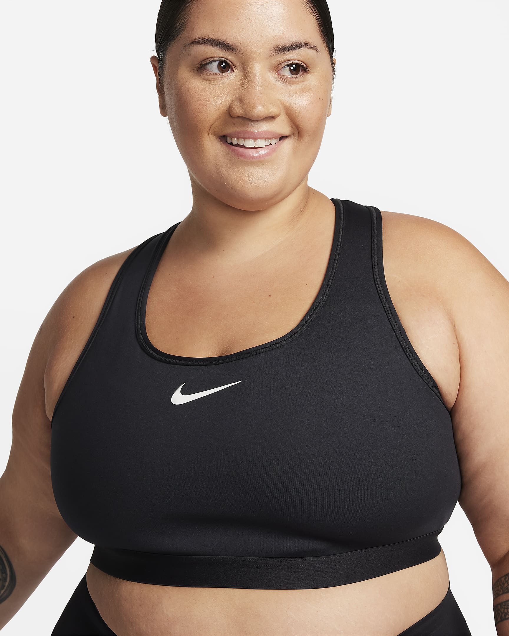 Nike Swoosh High-Support Women's Non-Padded Adjustable Sports Bra. Nike CA
