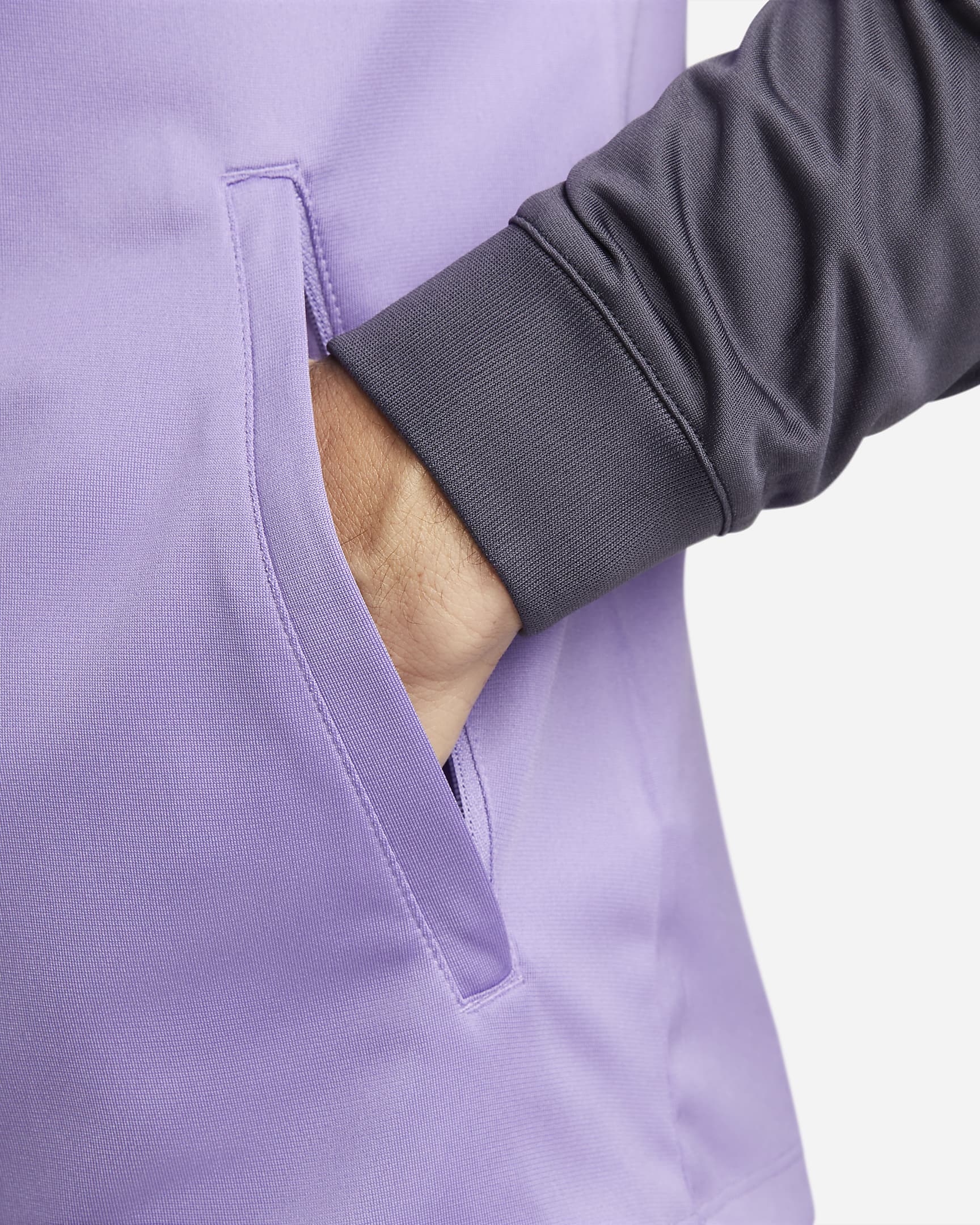 Liverpool F.C. Strike Third Men's Nike Dri-FIT Football Hooded Tracksuit Jacket. Nike DK