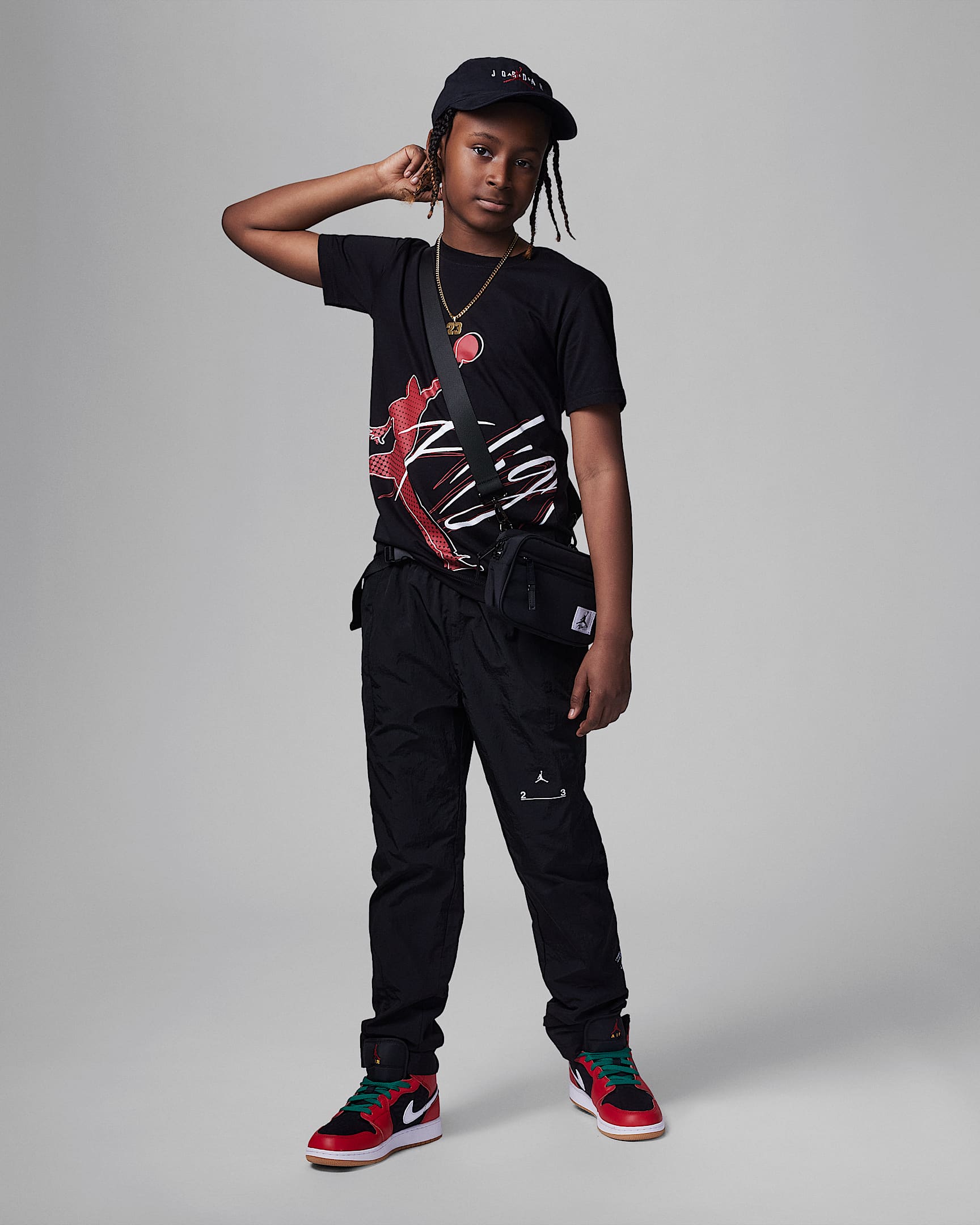 Jordan Halftone Flight Tee Older Kids' (Boys) T-shirt. Nike UK