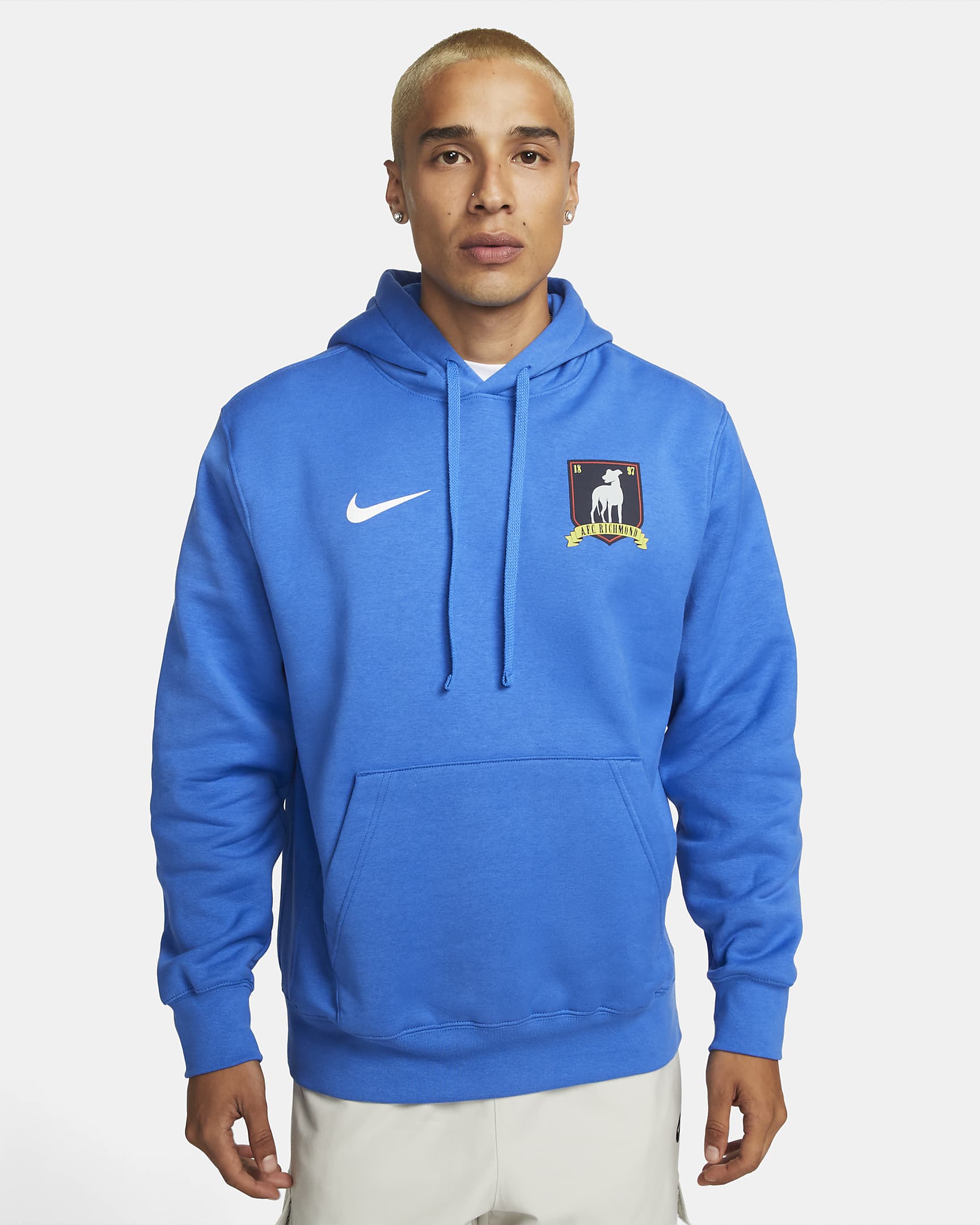 Sudadera con gorro Nike Club Fleece para hombre AFC Richmond. Nike.com