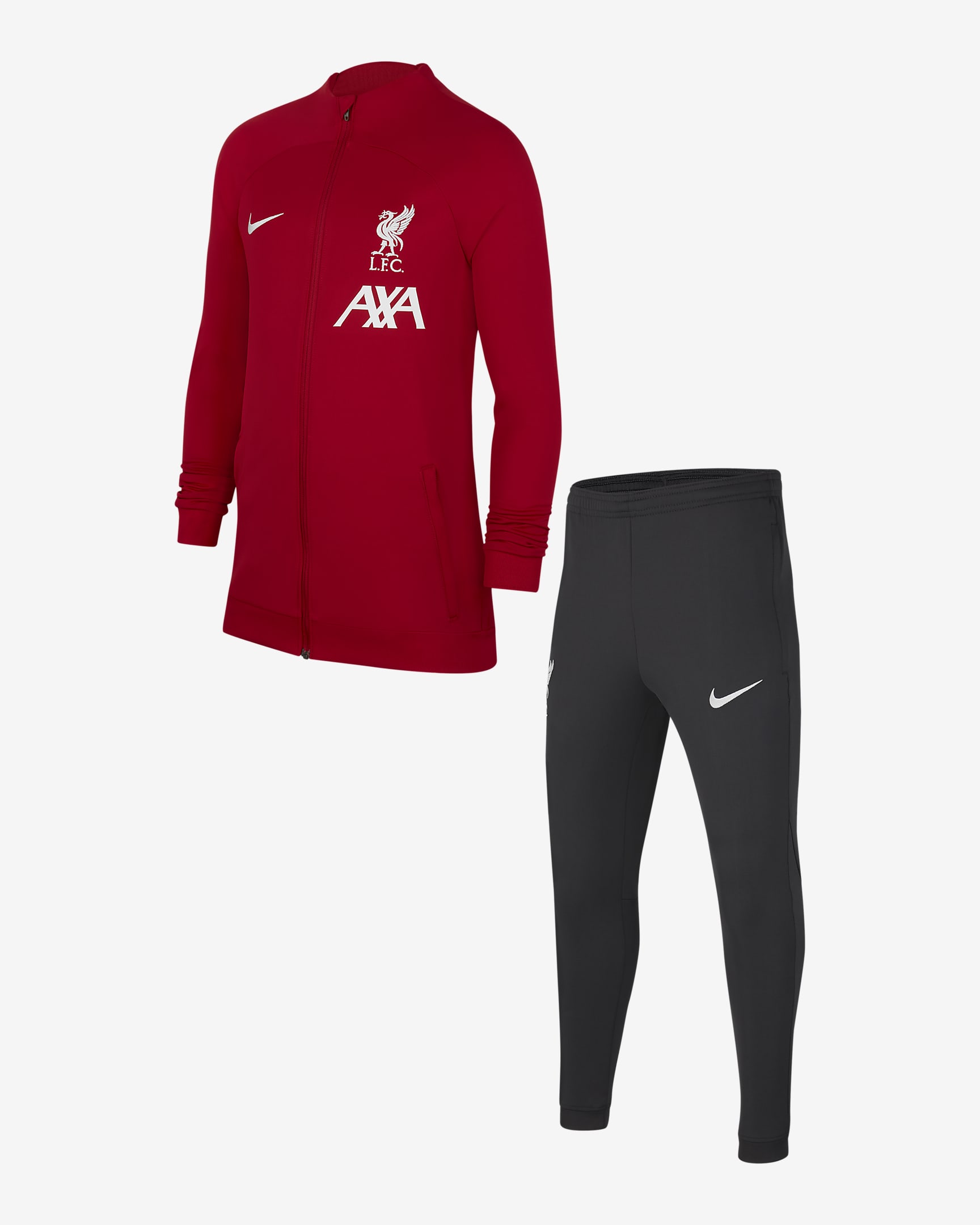 Liverpool F.C. Academy Pro Older Kids' Nike Dri-FIT Football Tracksuit ...