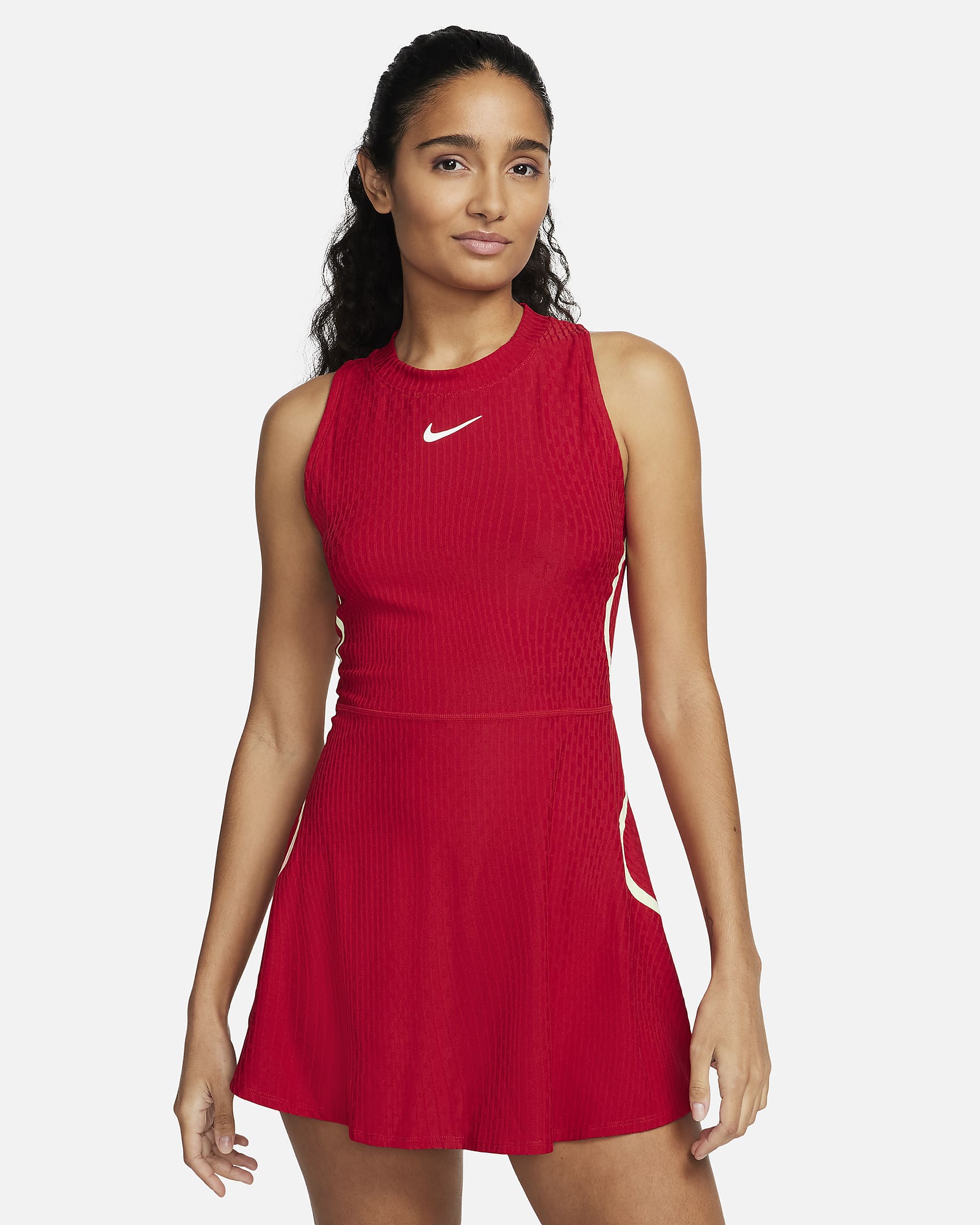 Robe de tennis Dri-FIT NikeCourt Slam pour femme. Nike BE