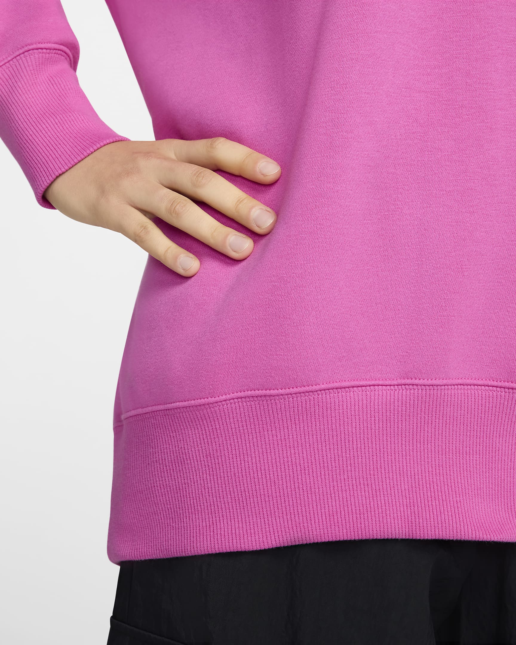 Chelsea F.C. Phoenix Fleece Third Women's Nike Football Oversized Crew-Neck Sweatshirt. Nike CA