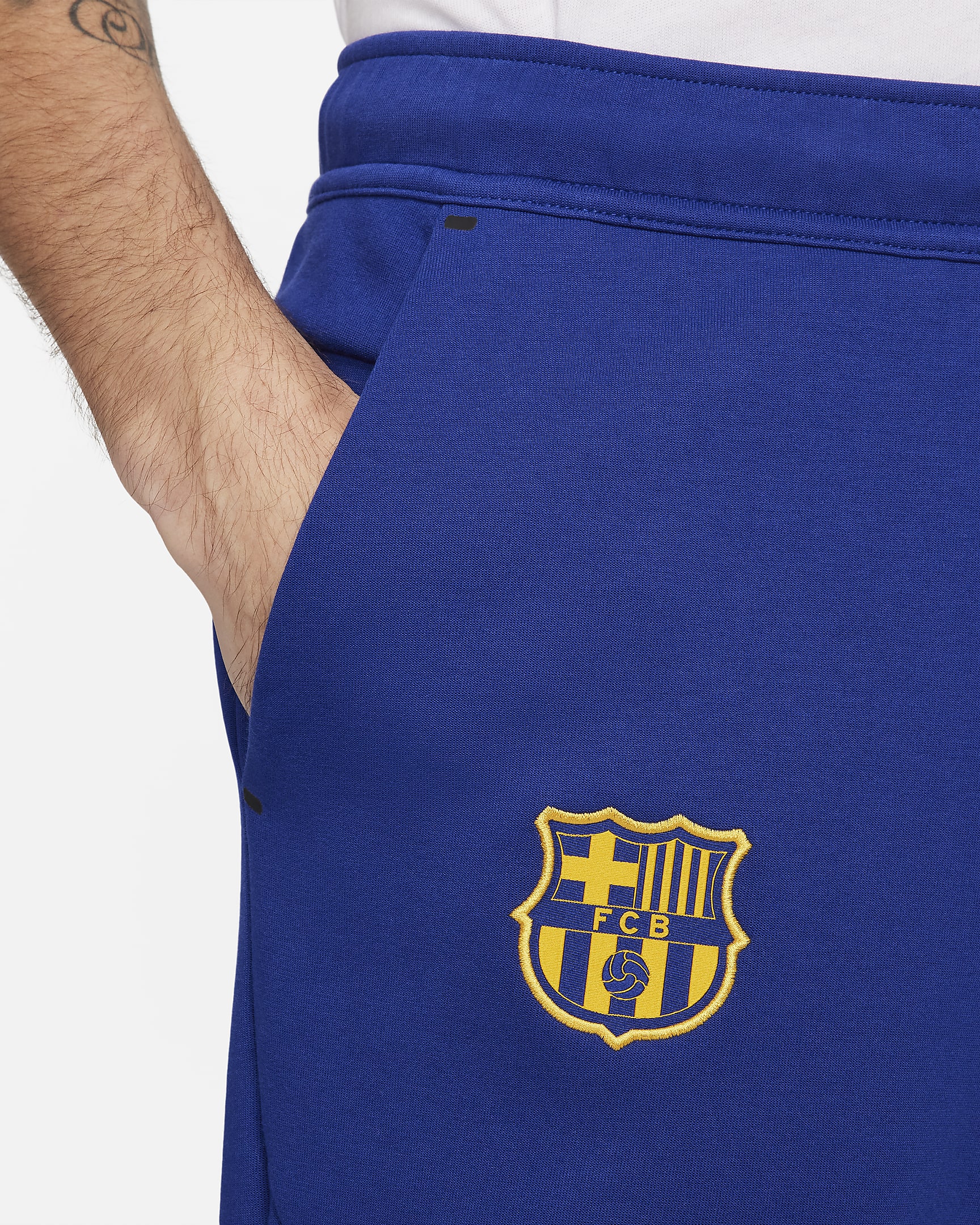 Pantaloni Jogger Da Calcio Nike Fc Barcelona Tech Fleece Uomo Nike Ch