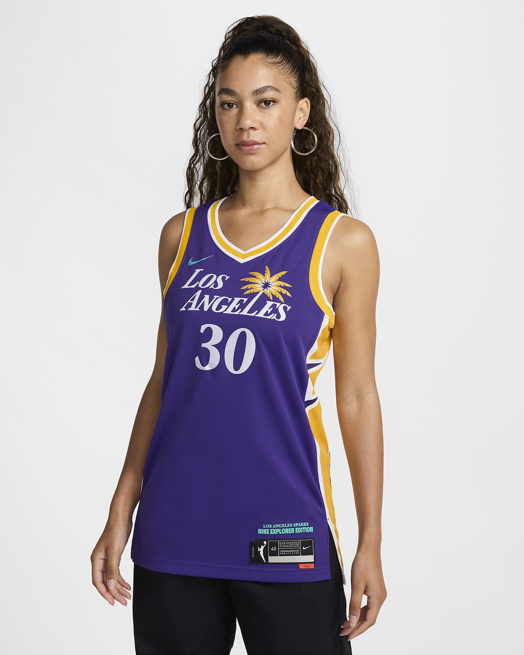 Los Angeles Sparks Explorer Edition Women's Nike Dri-FIT WNBA Victory ...