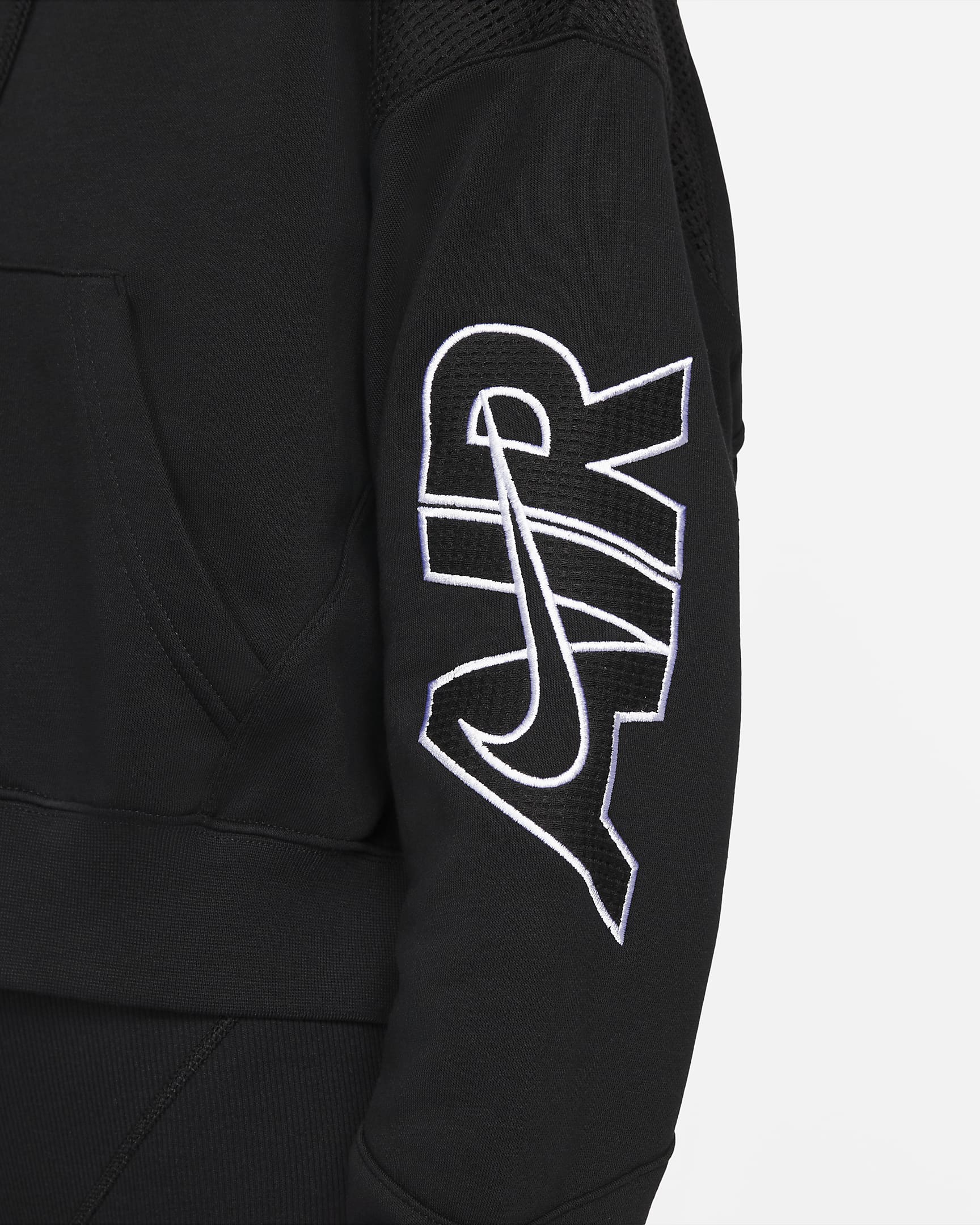 Nike Air Women's Oversized Full-Zip Fleece Hoodie. Nike SI
