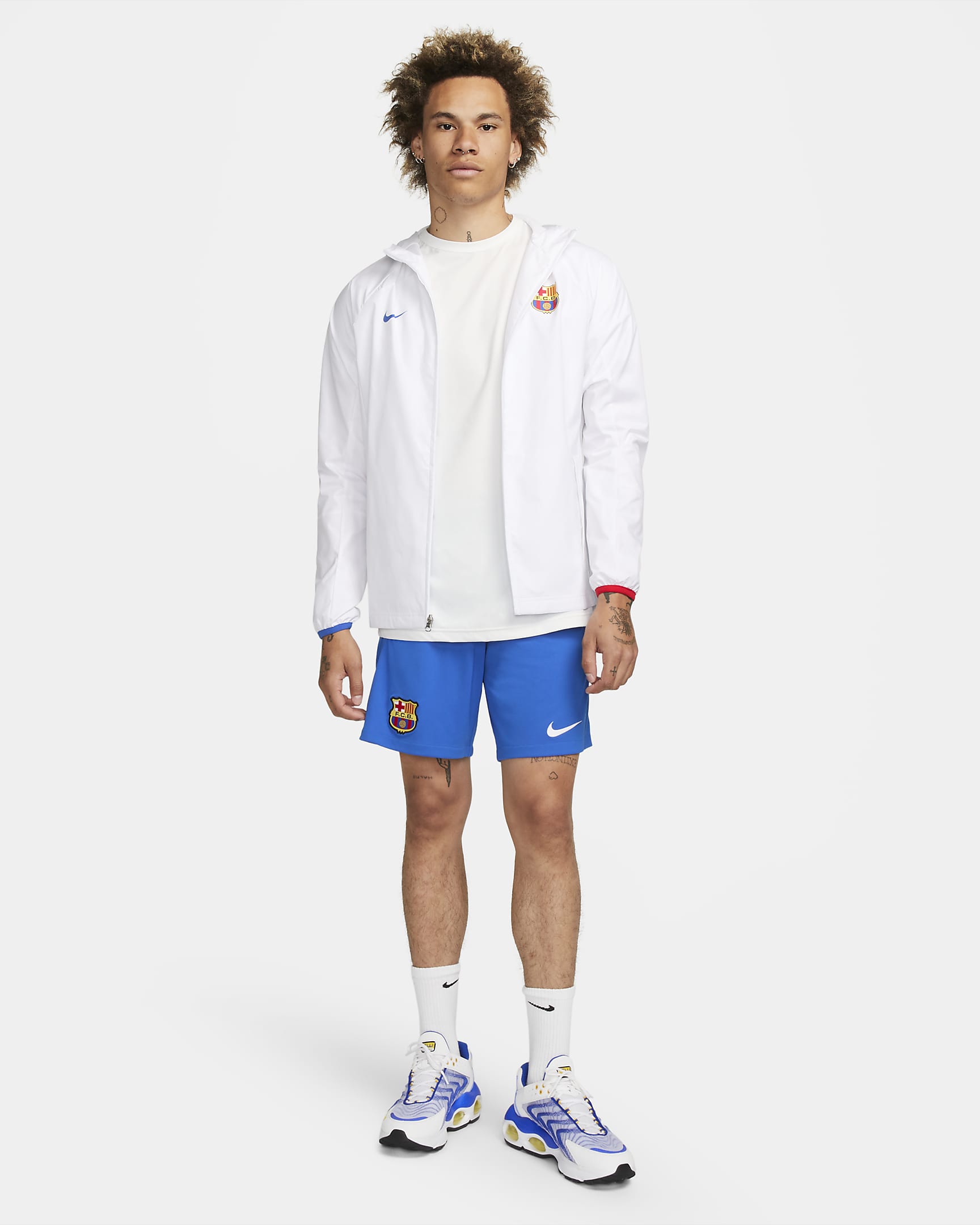 F.C. Barcelona 2023/24 Stadium Away Men's Nike Dri-FIT Football Shorts. Nike NZ