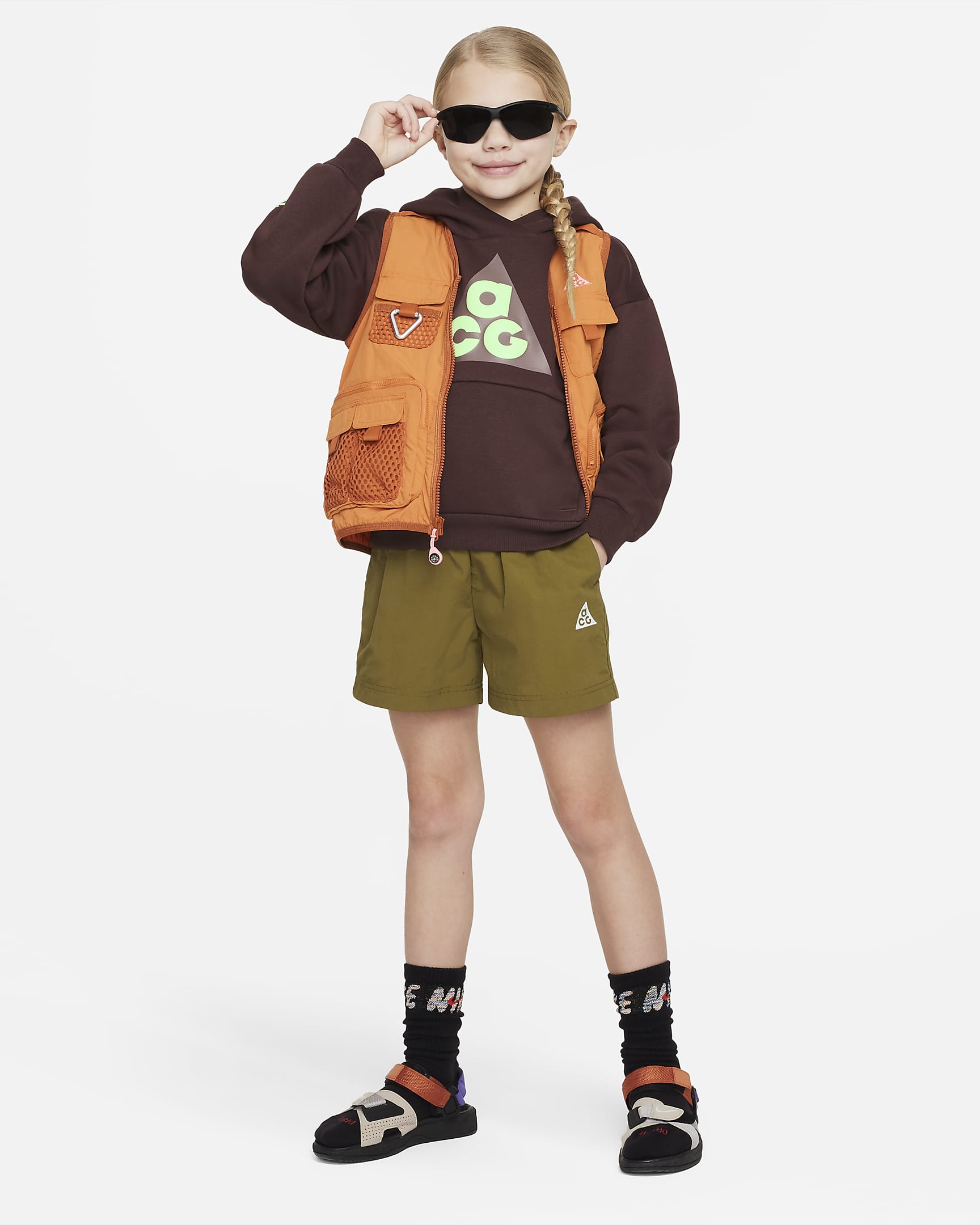 Nike ACG Icon Fleece Hoodie für ältere Kinder. Nike AT