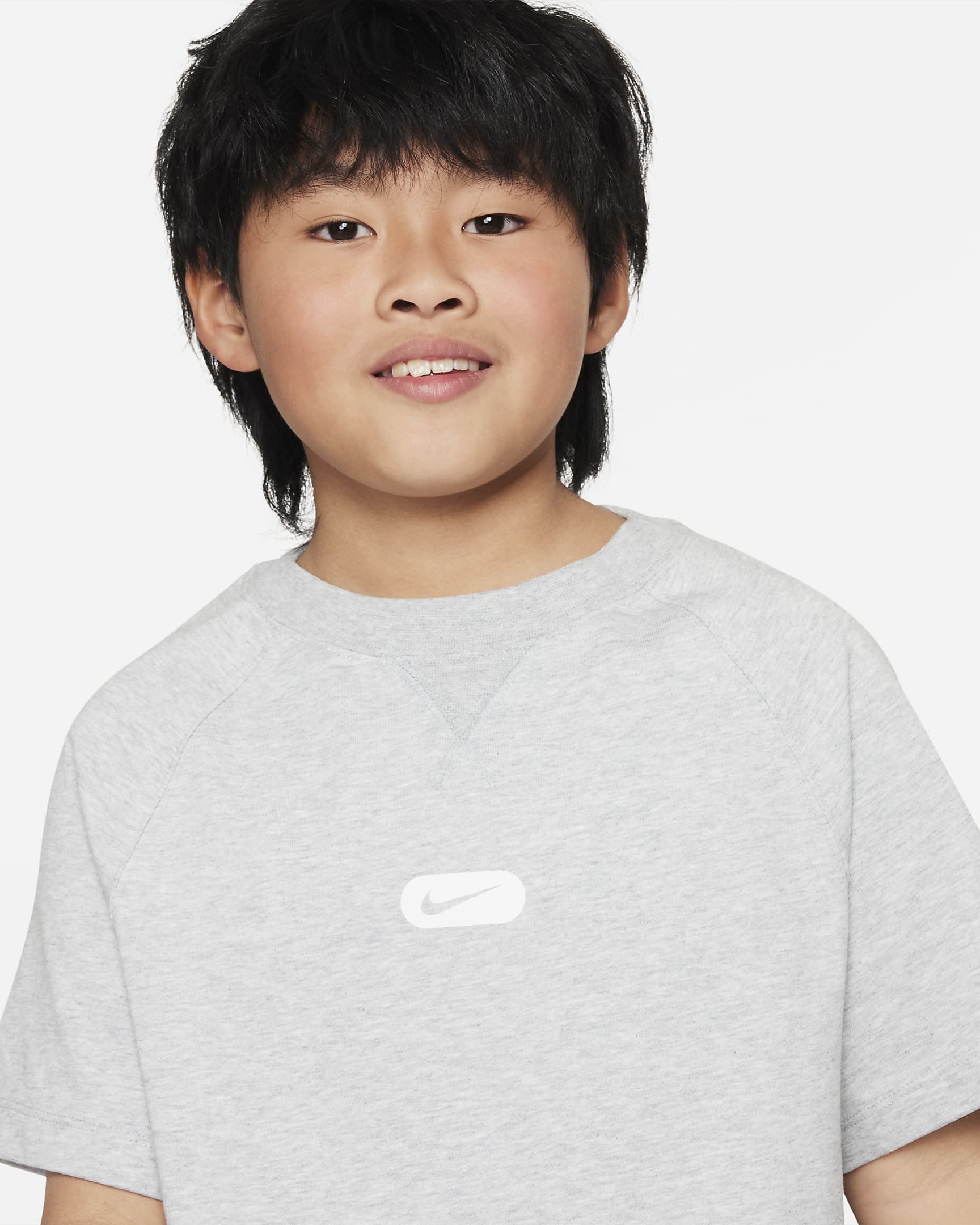 Nike Dri-FIT Athletics Older Kids' (Boys') Short-Sleeve Training Top ...