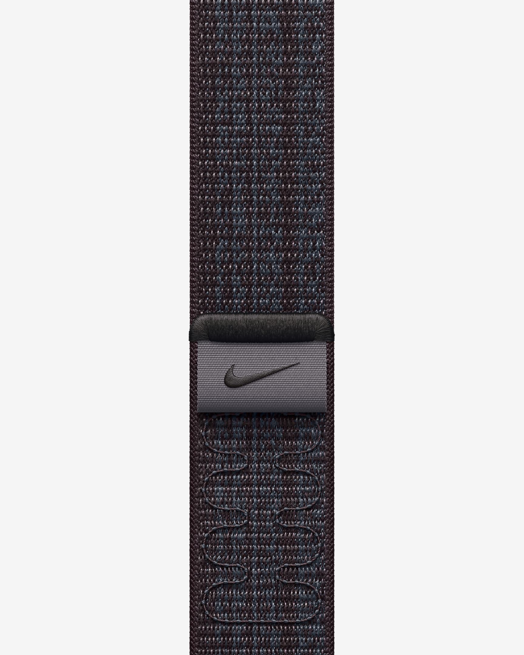41mm Black/Blue Nike Sport Loop. Nike UK