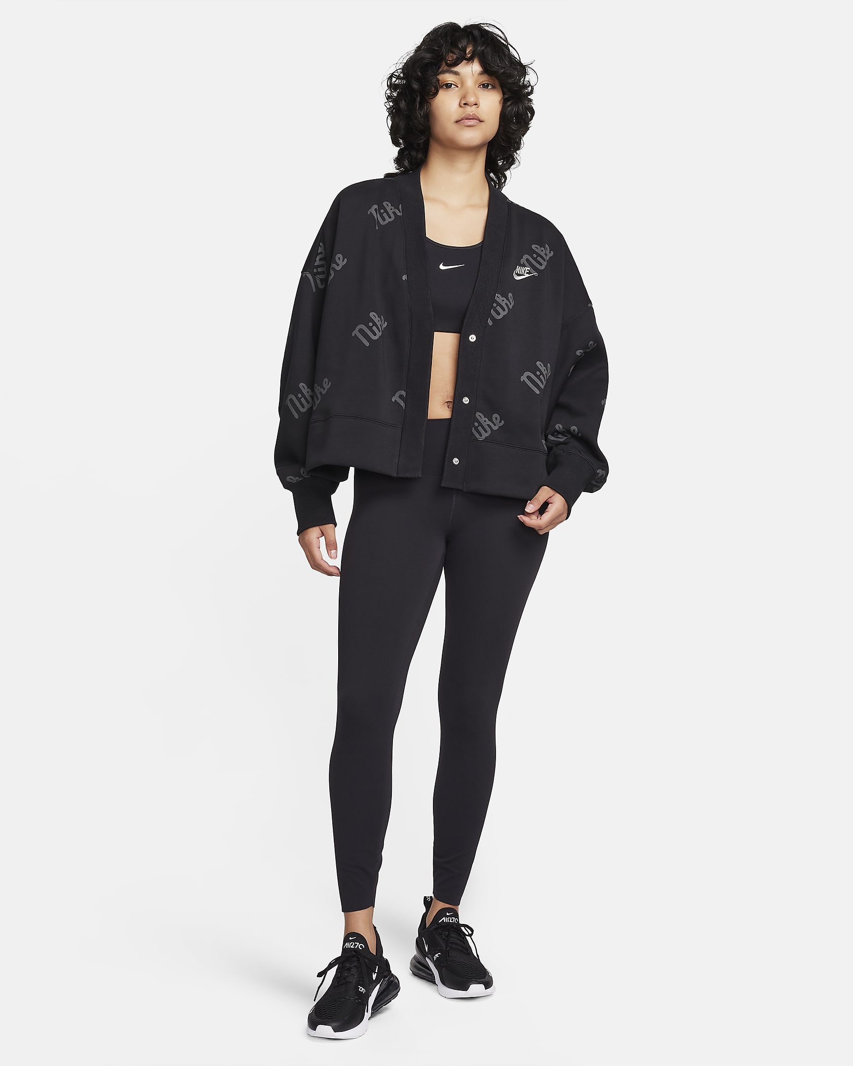 Nike Sportswear Phoenix Fleece Women's Over-Oversized Cardigan. Nike.com