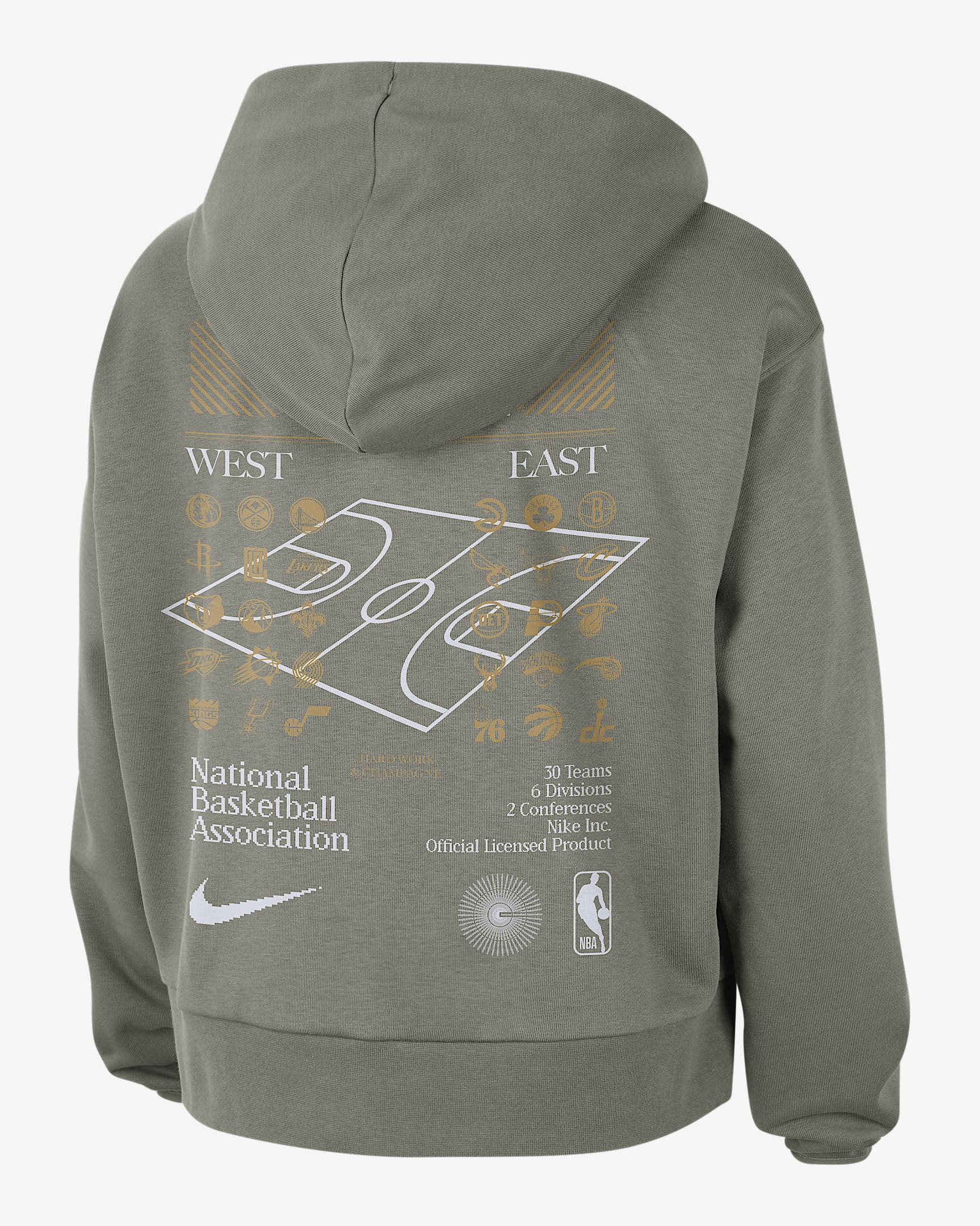 Team 31 Standard Issue Women's Nike Dri-FIT NBA Pullover Hoodie. Nike.com