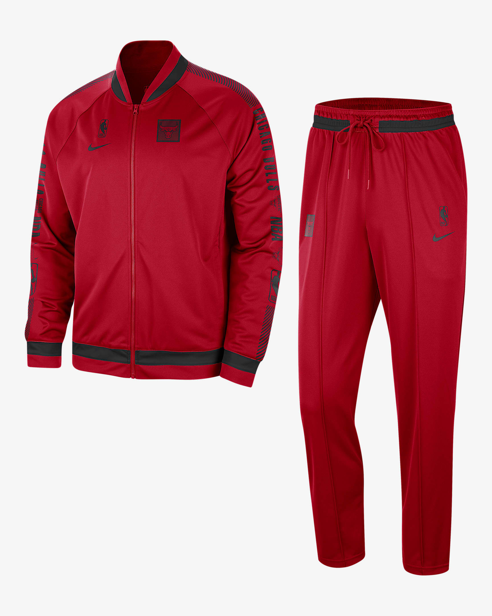 Chicago Bulls Starting 5 Men's Nike Dri-FIT NBA Tracksuit. Nike BE