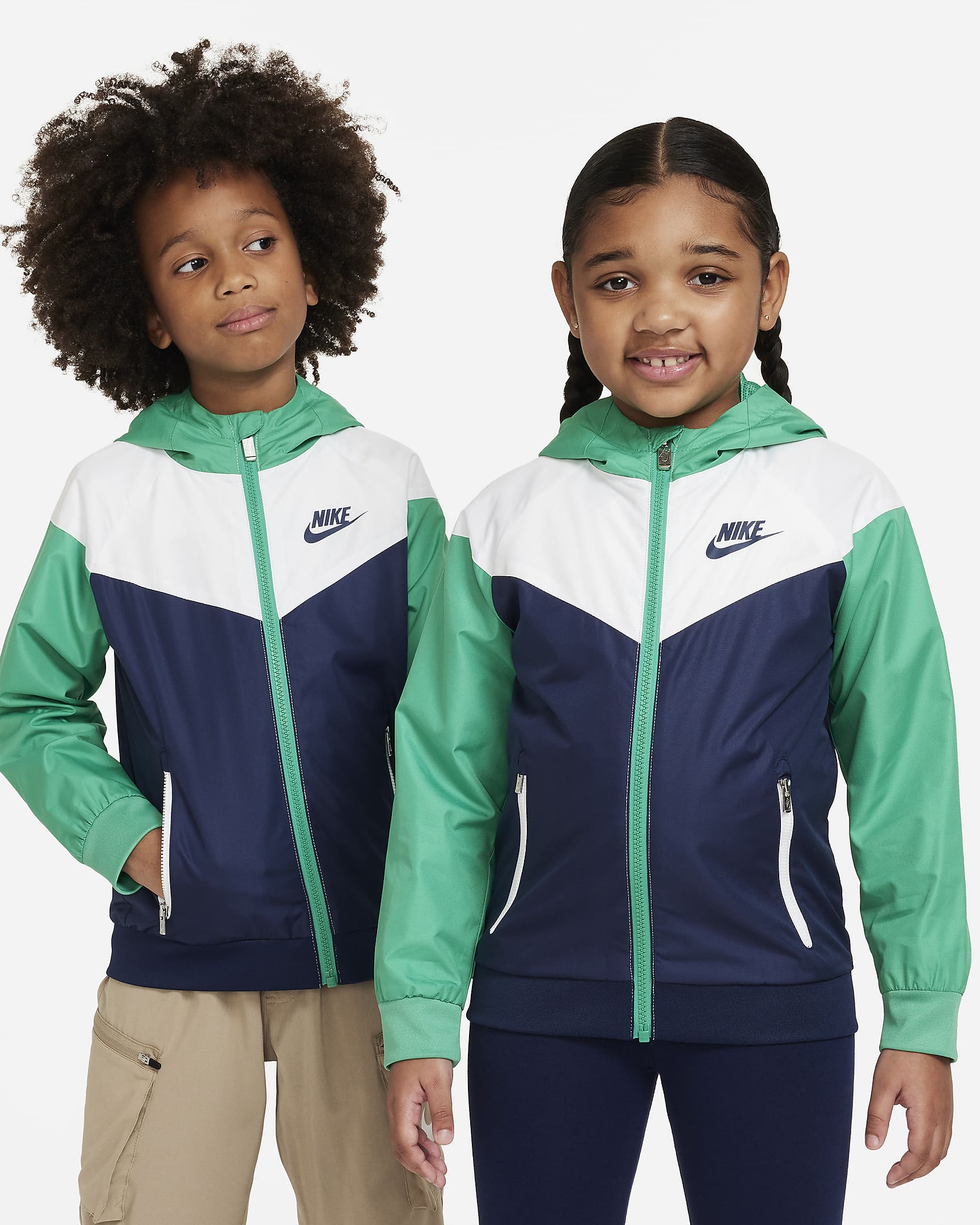 Nike Sportswear Windrunner Little Kids' Full-Zip Jacket. Nike.com