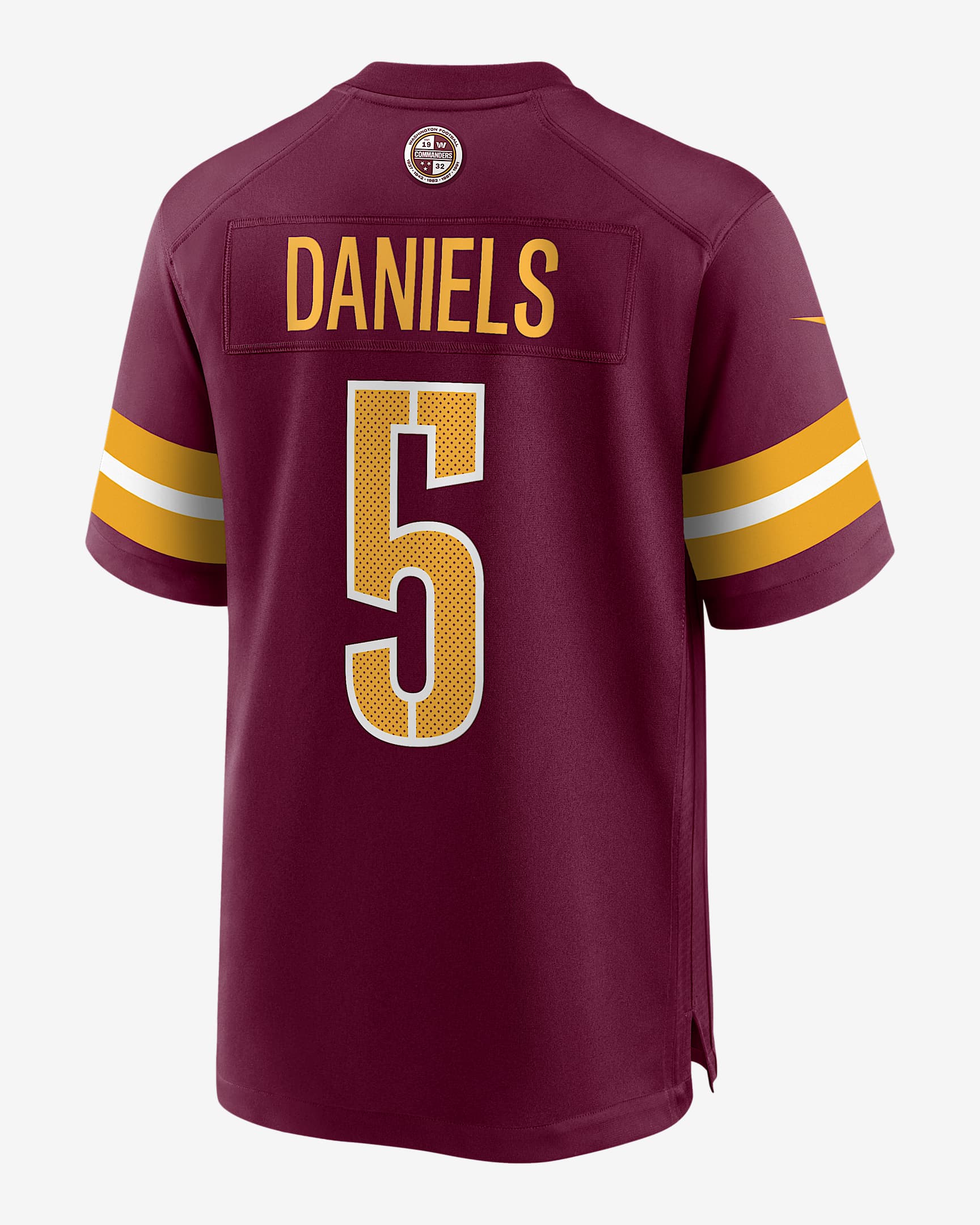 Jayden Daniels Washington Commanders Men's Nike NFL Game Football Jersey. Nike.com