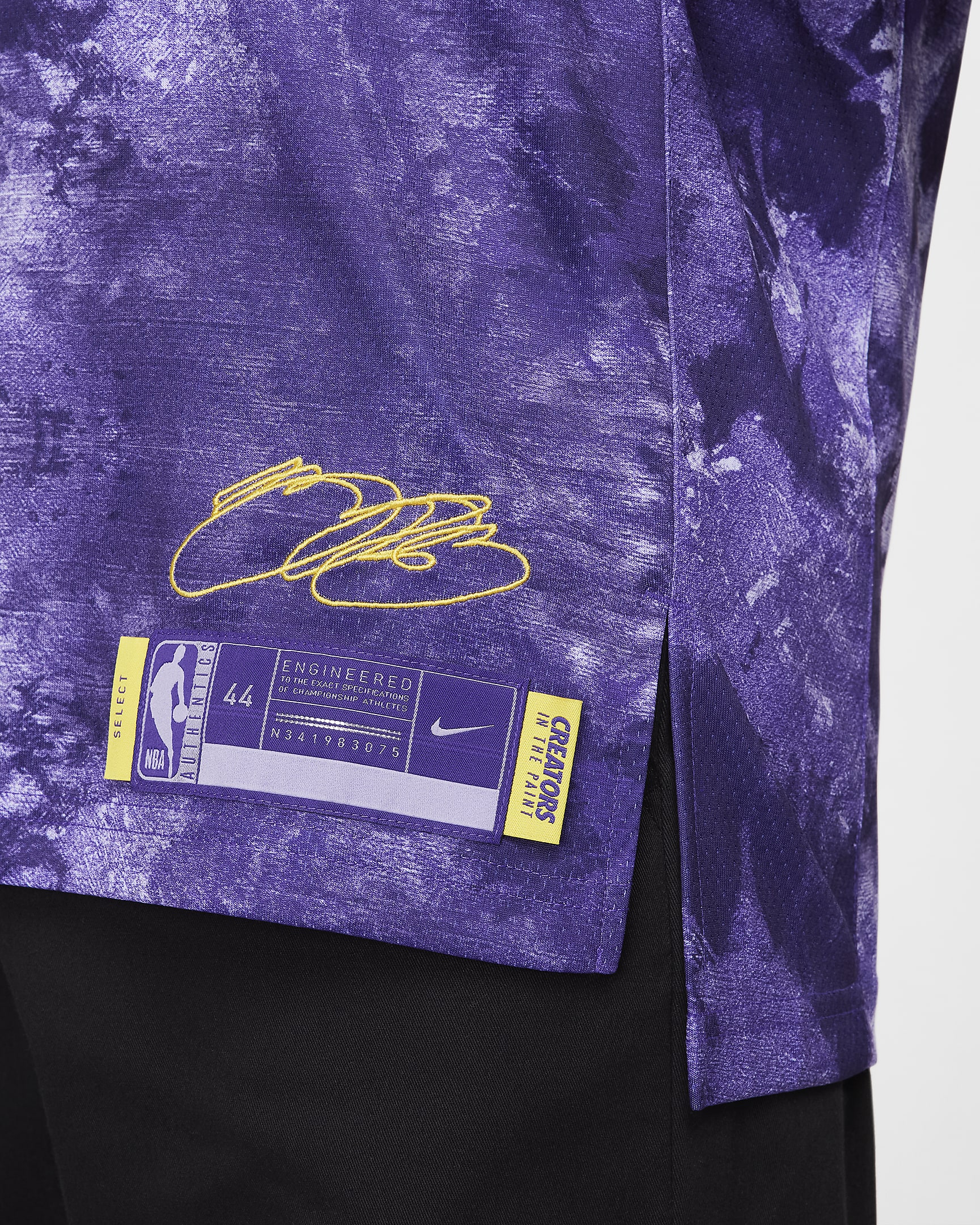 LeBron James Los Angeles Lakers 2022/23 Select Series 男款 Nike Dri-FIT ...