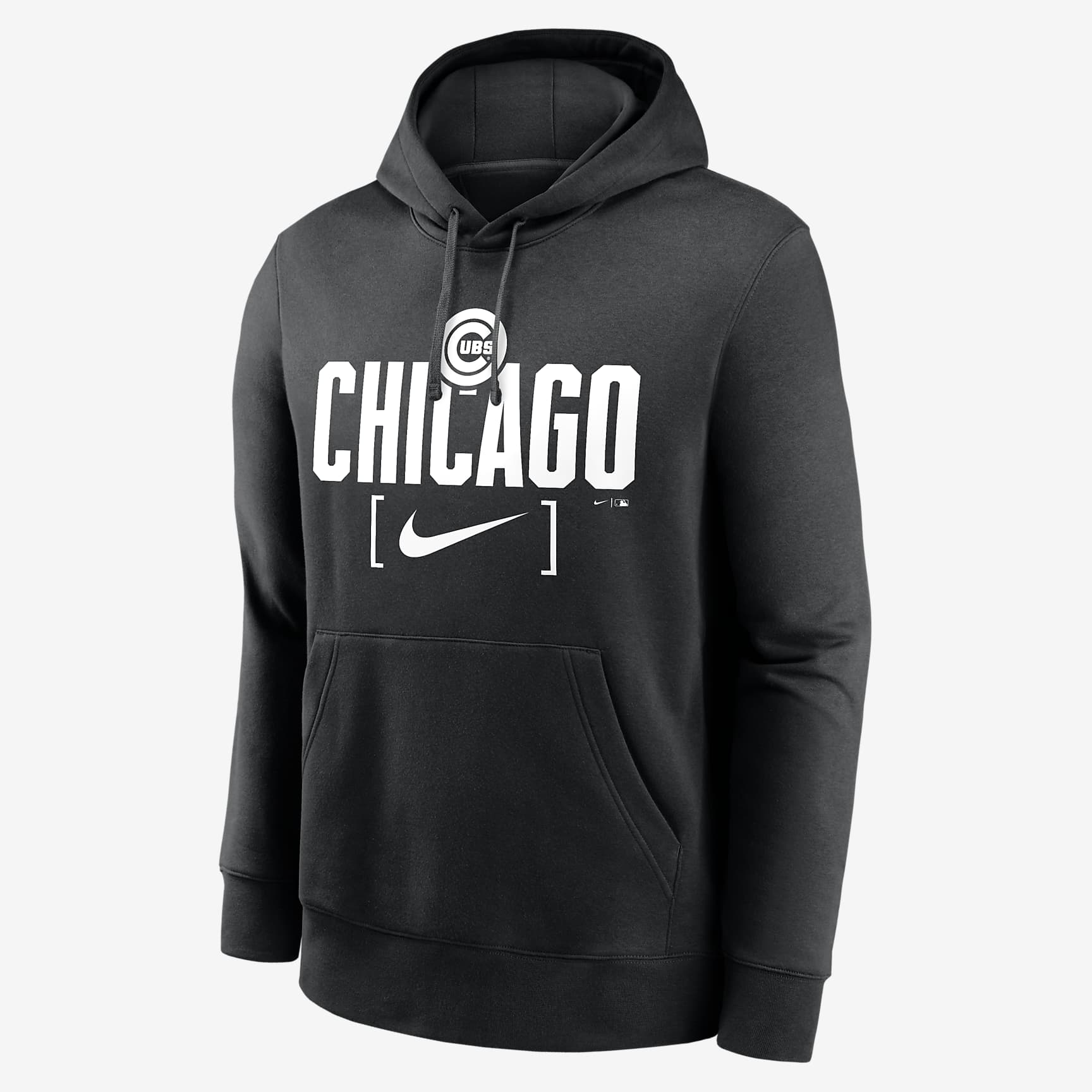 Chicago Cubs Club Slack Men's Nike MLB Pullover Hoodie. Nike.com