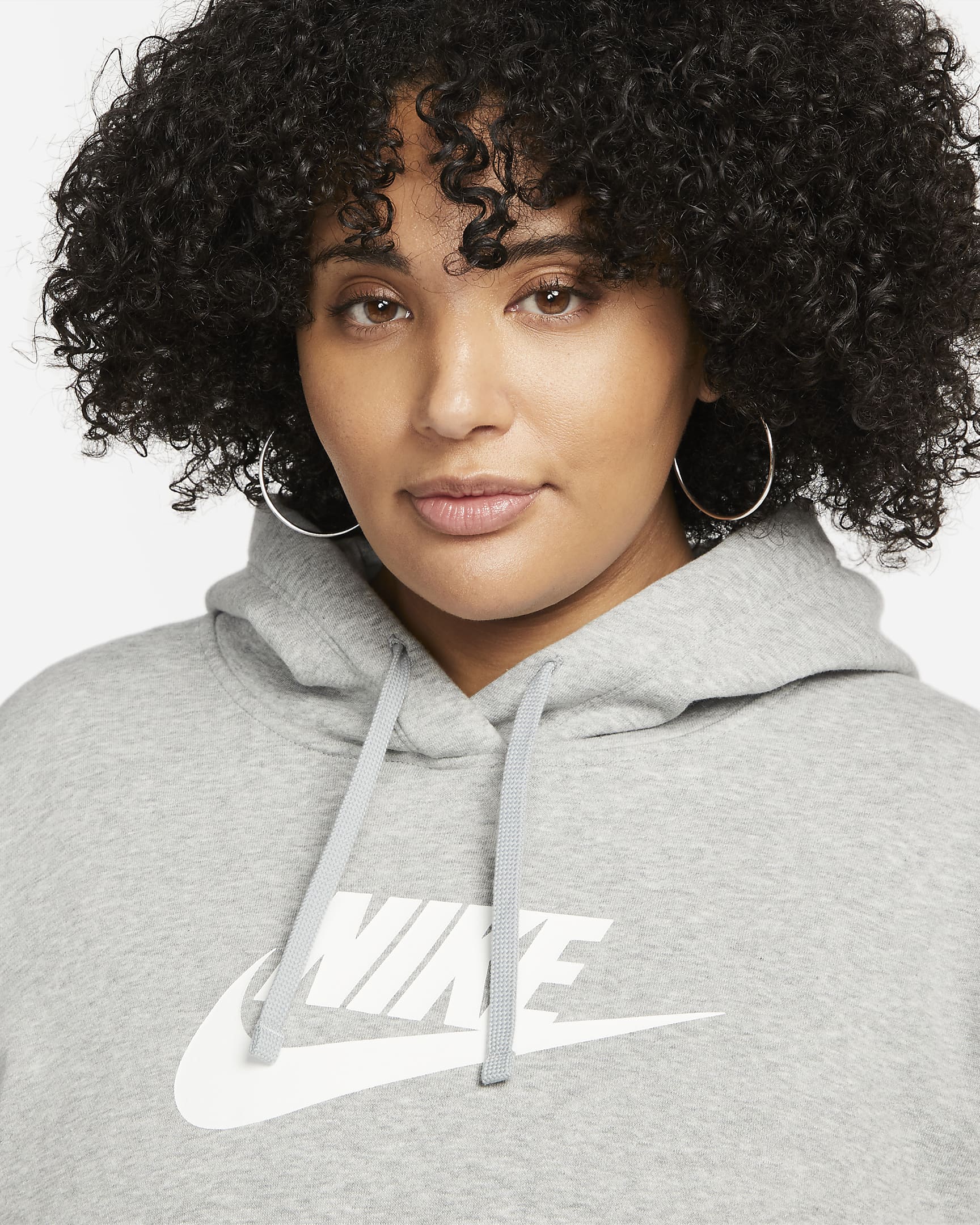 Nike Sportswear Club Fleece Womens Pullover Hoodie Plus Size Nike Uk