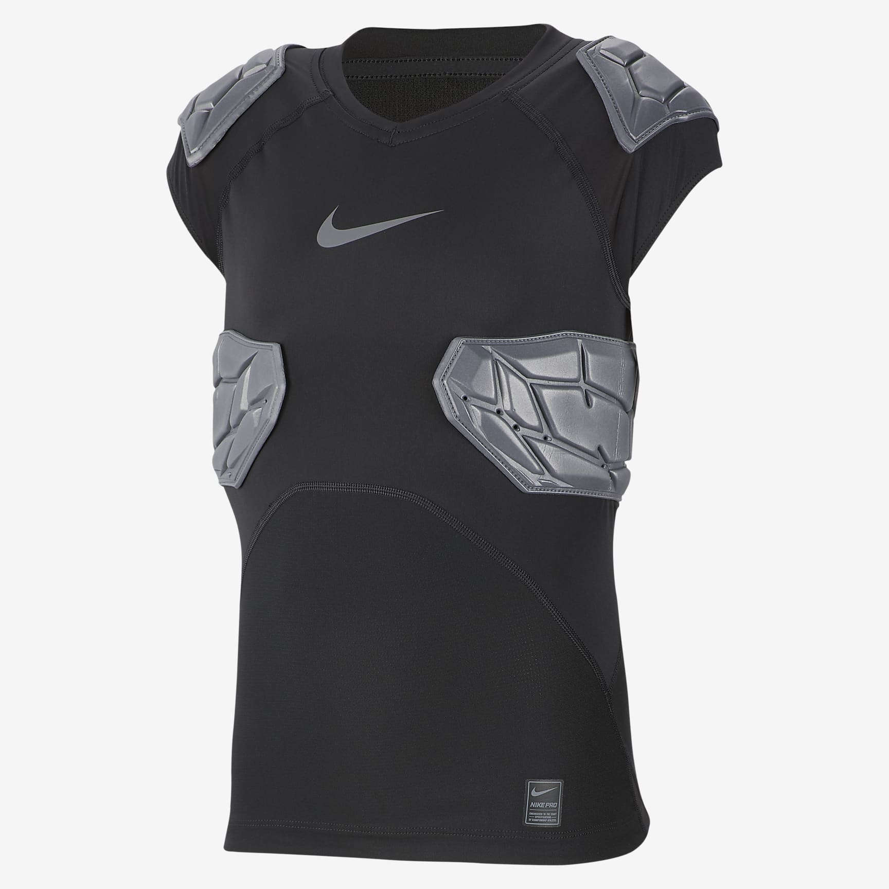 Nike Pro Big Kids' (Boys') HyperStrong Football Top. Nike.com