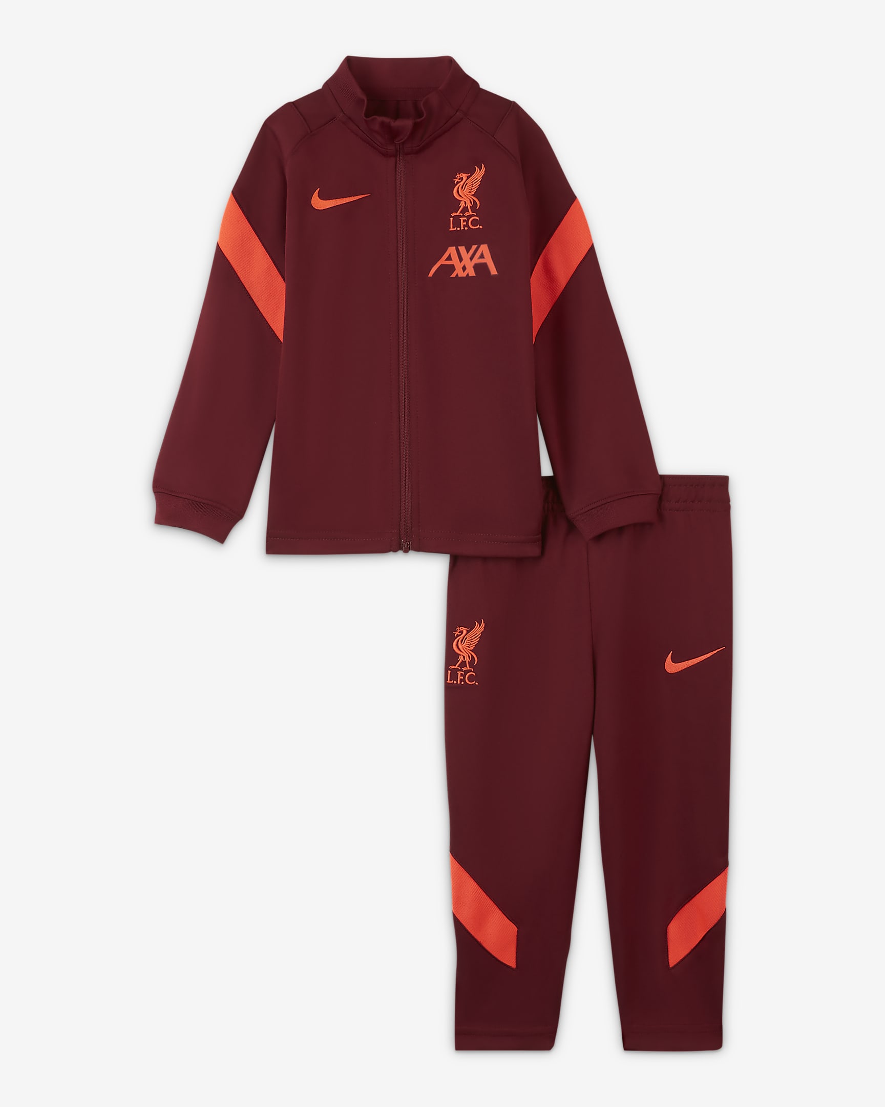 Liverpool F.C. Strike Baby Knit Football Tracksuit. Nike NL