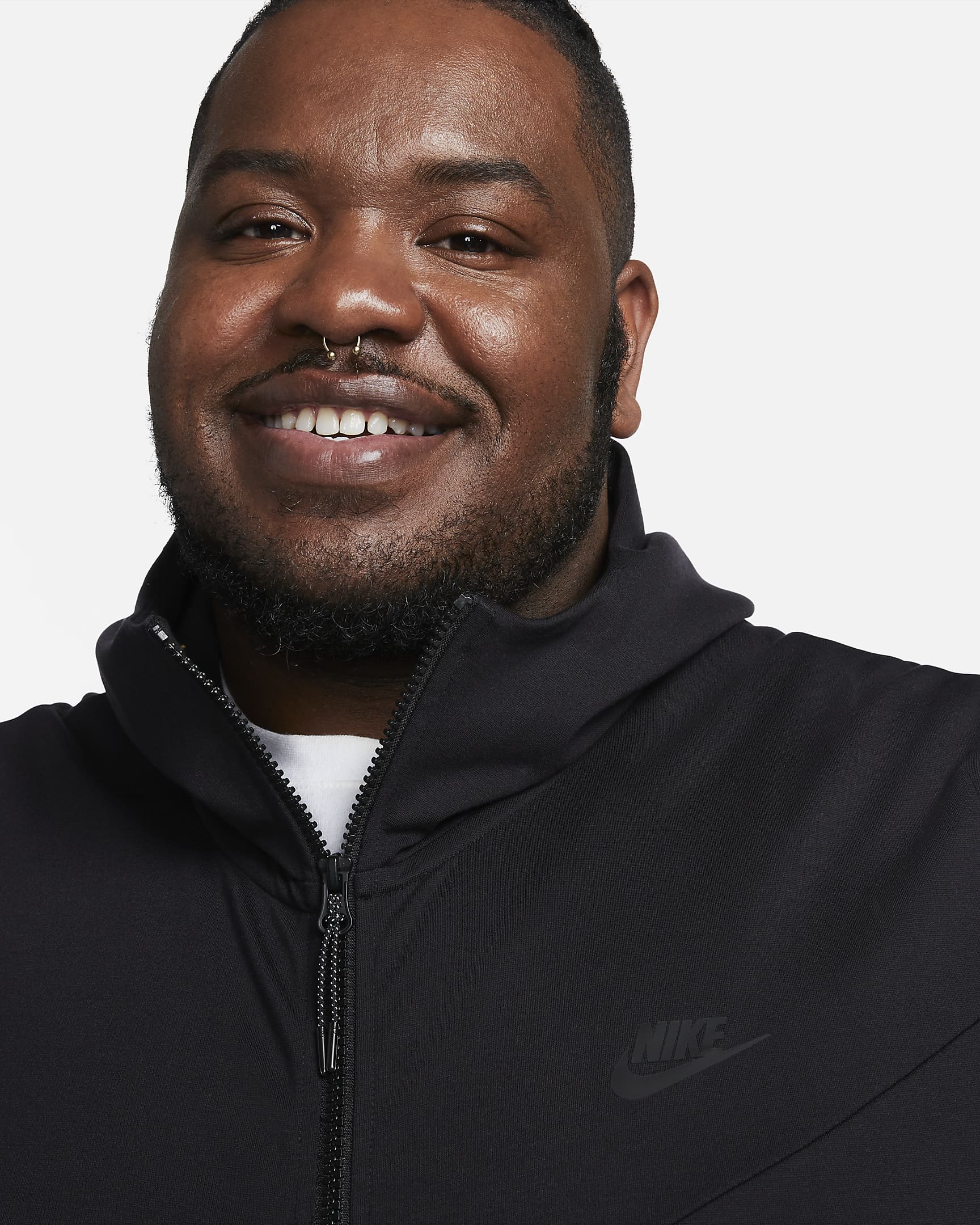 Sweat à Capuche Léger à Zip Nike Sportswear Tech Fleece Pour Homme Nike Be