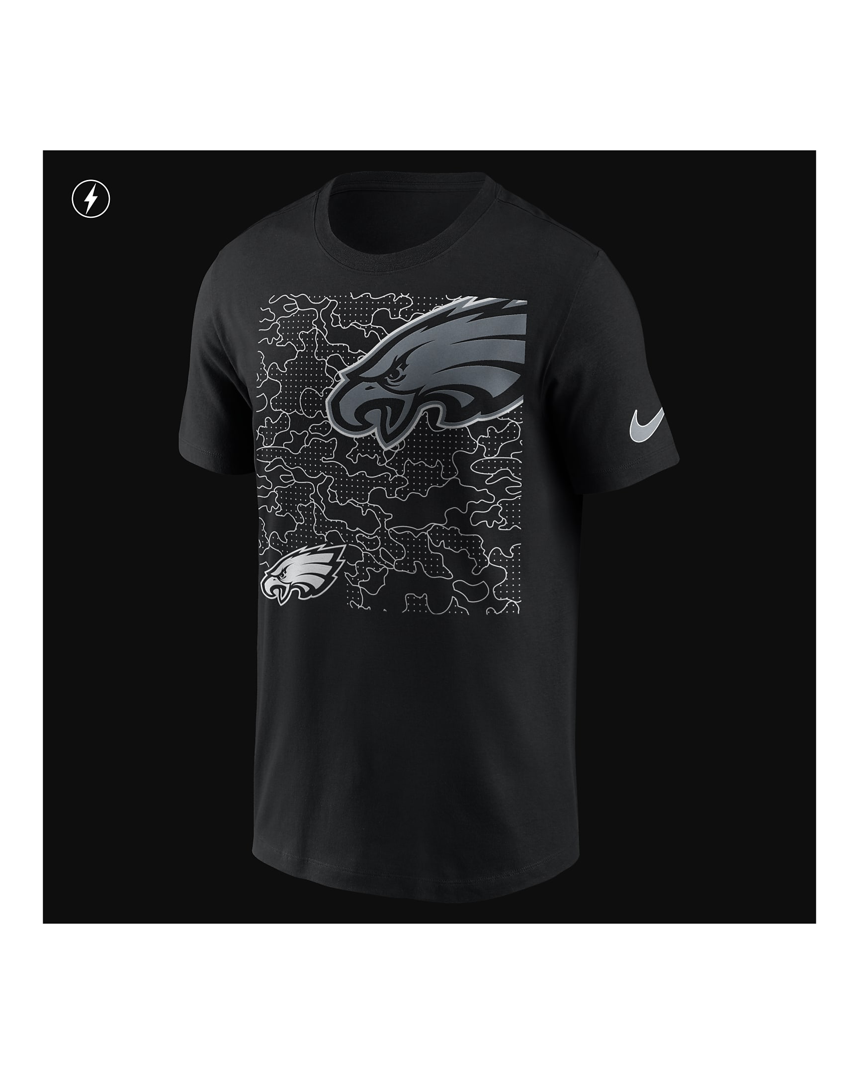 Playera para hombre Nike RFLCTV Logo (NFL Philadelphia Eagles). Nike.com