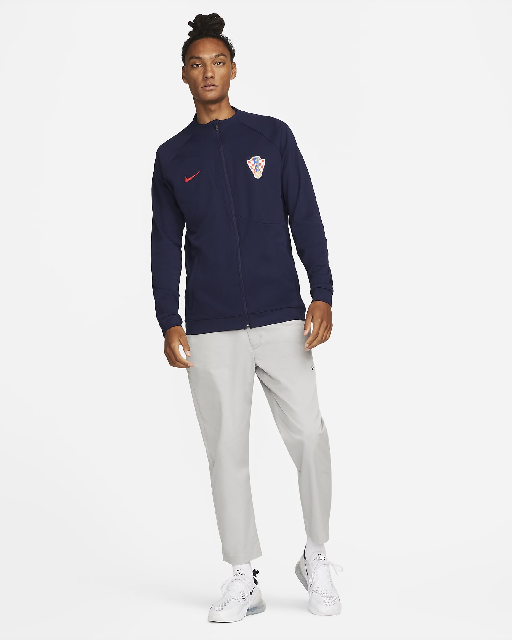 Croatia Academy Pro Men's Football Jacket. Nike AE