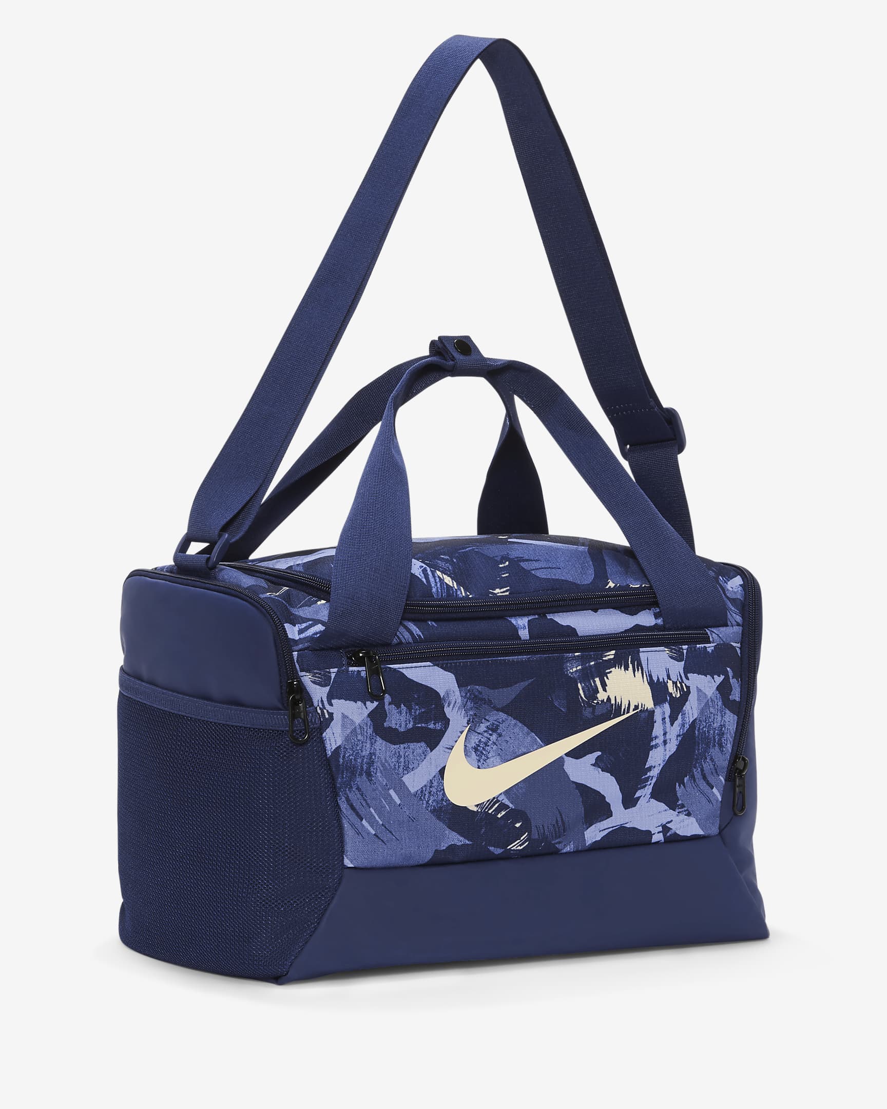 Nike Brasilia Printed Duffel Bag (Extra Small, 25L). Nike ID