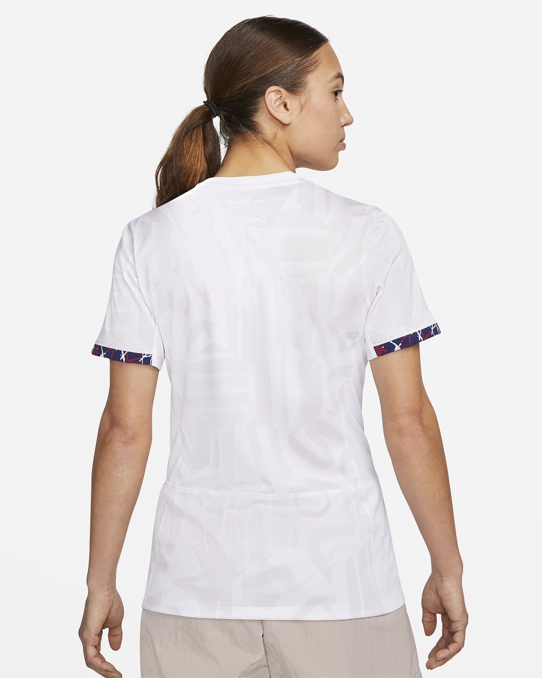 Maillot de foot Nike Dri-FIT FFF 2023 Stadium Extérieur pour femme. Nike CA