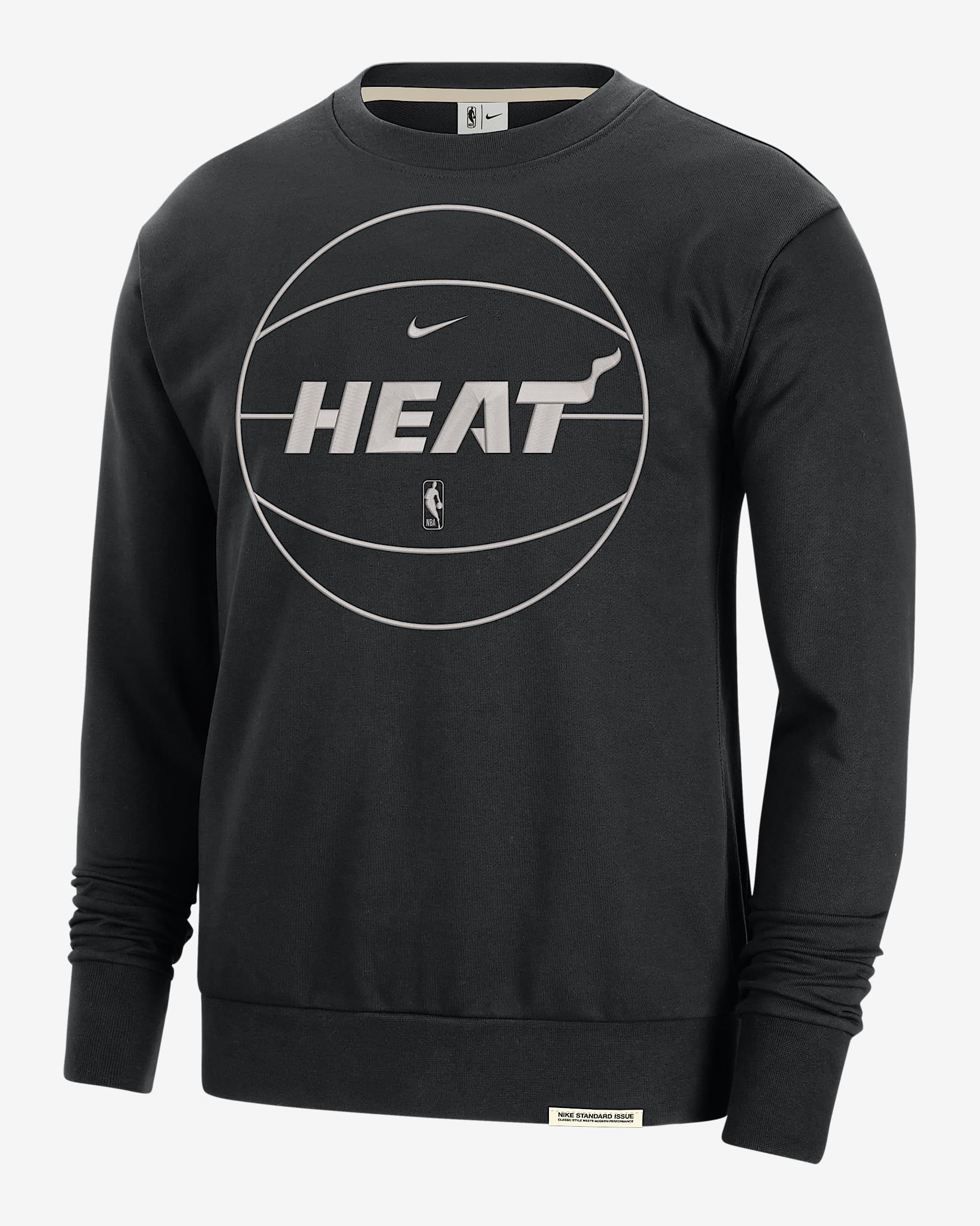 Miami Heat Standard Issue Men's Nike Dri-FIT NBA Sweatshirt. Nike UK