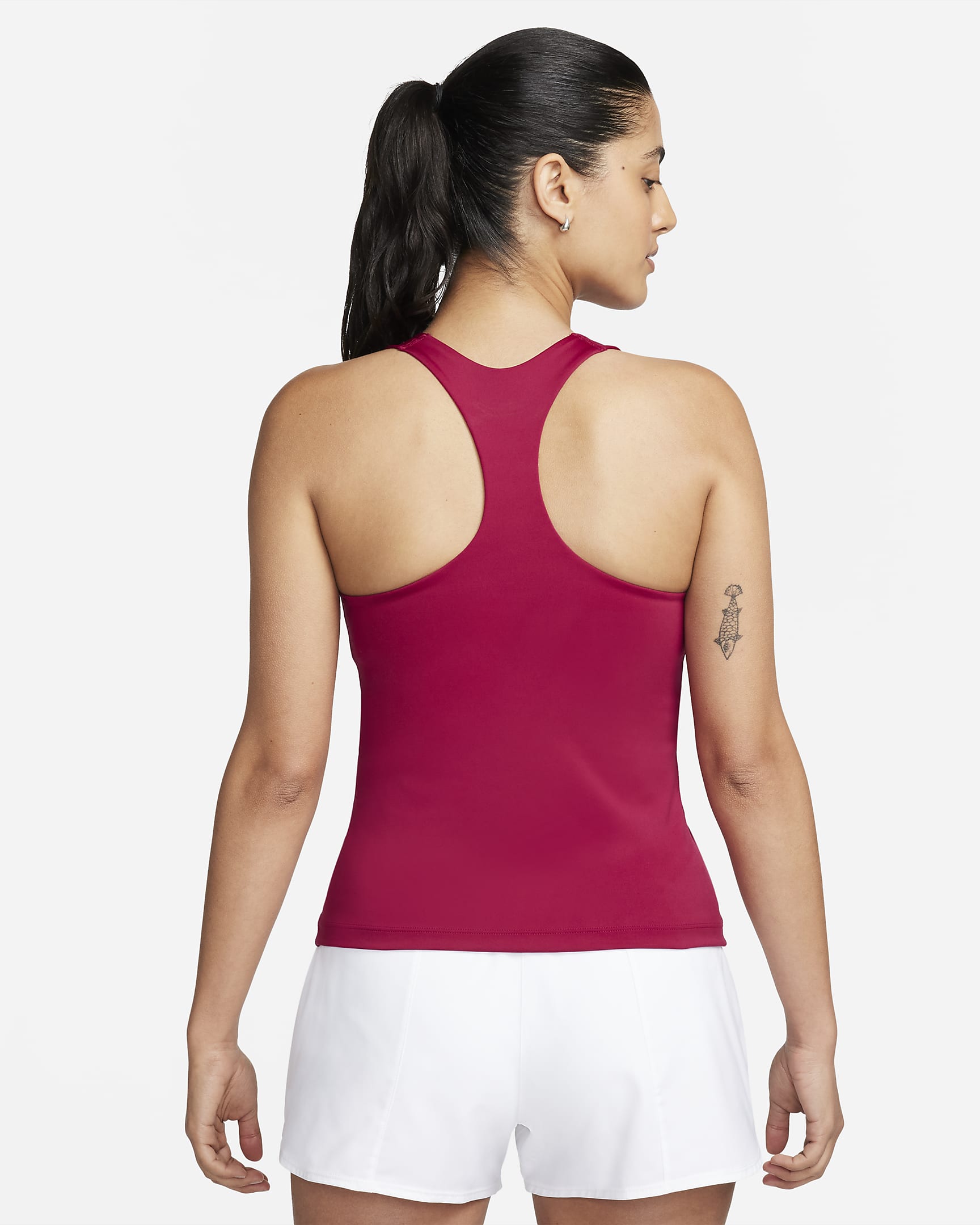 Canotta Con Bra Imbottito A Sostegno Medio Nike Swoosh Donna Nike It