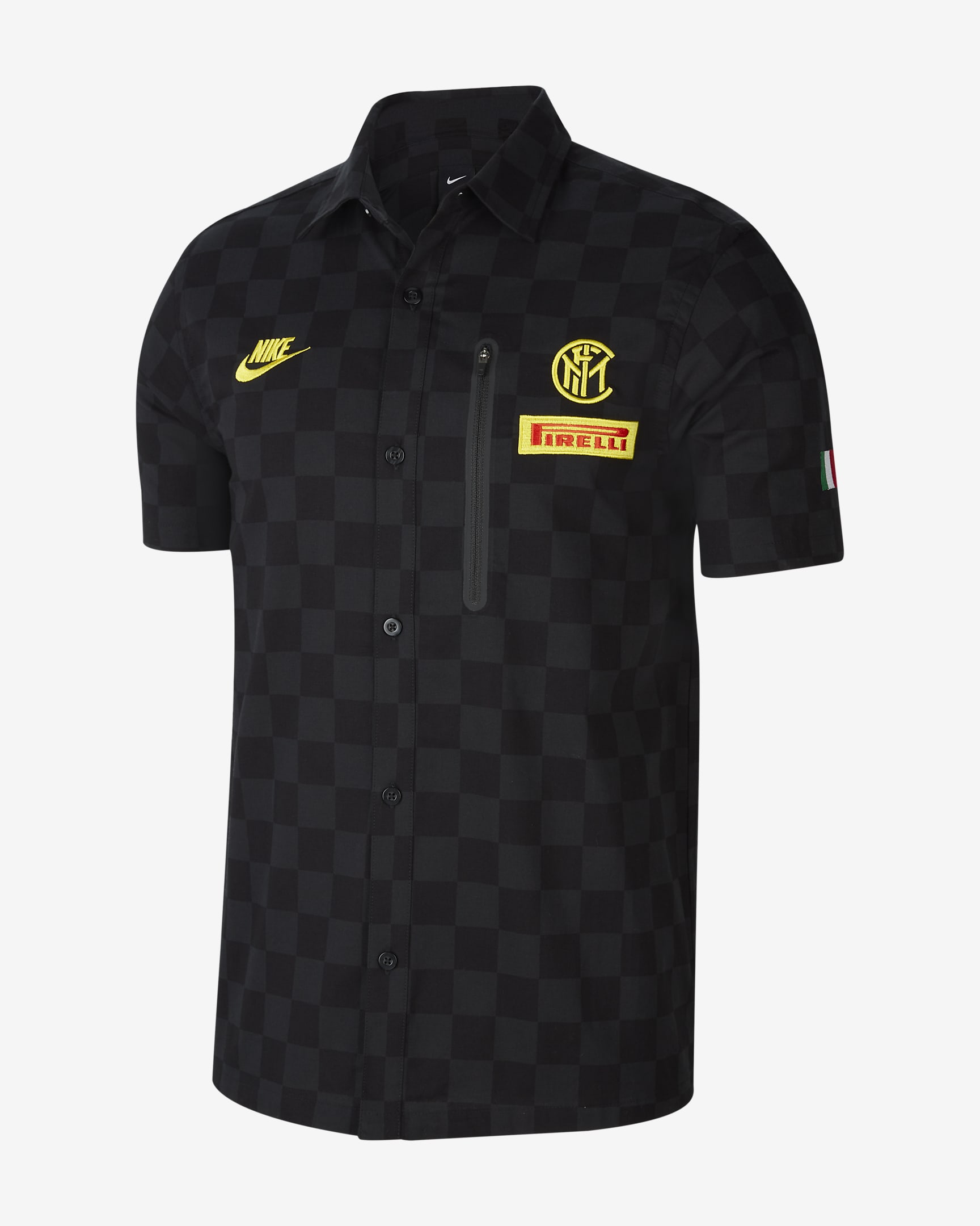 Inter Milan Team Crew Men's Short-Sleeve Top. Nike PH
