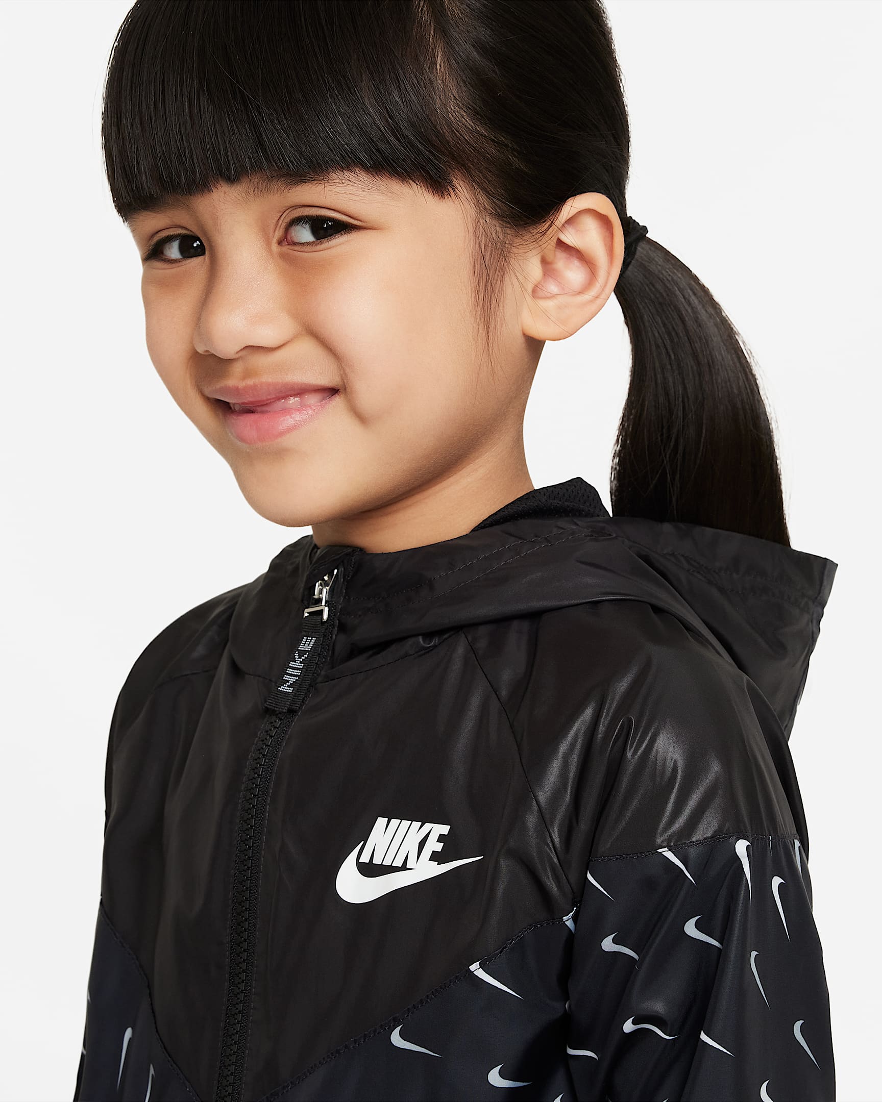 Nike Sportswear Windrunner Little Kids' Full-Zip Jacket. Nike.com