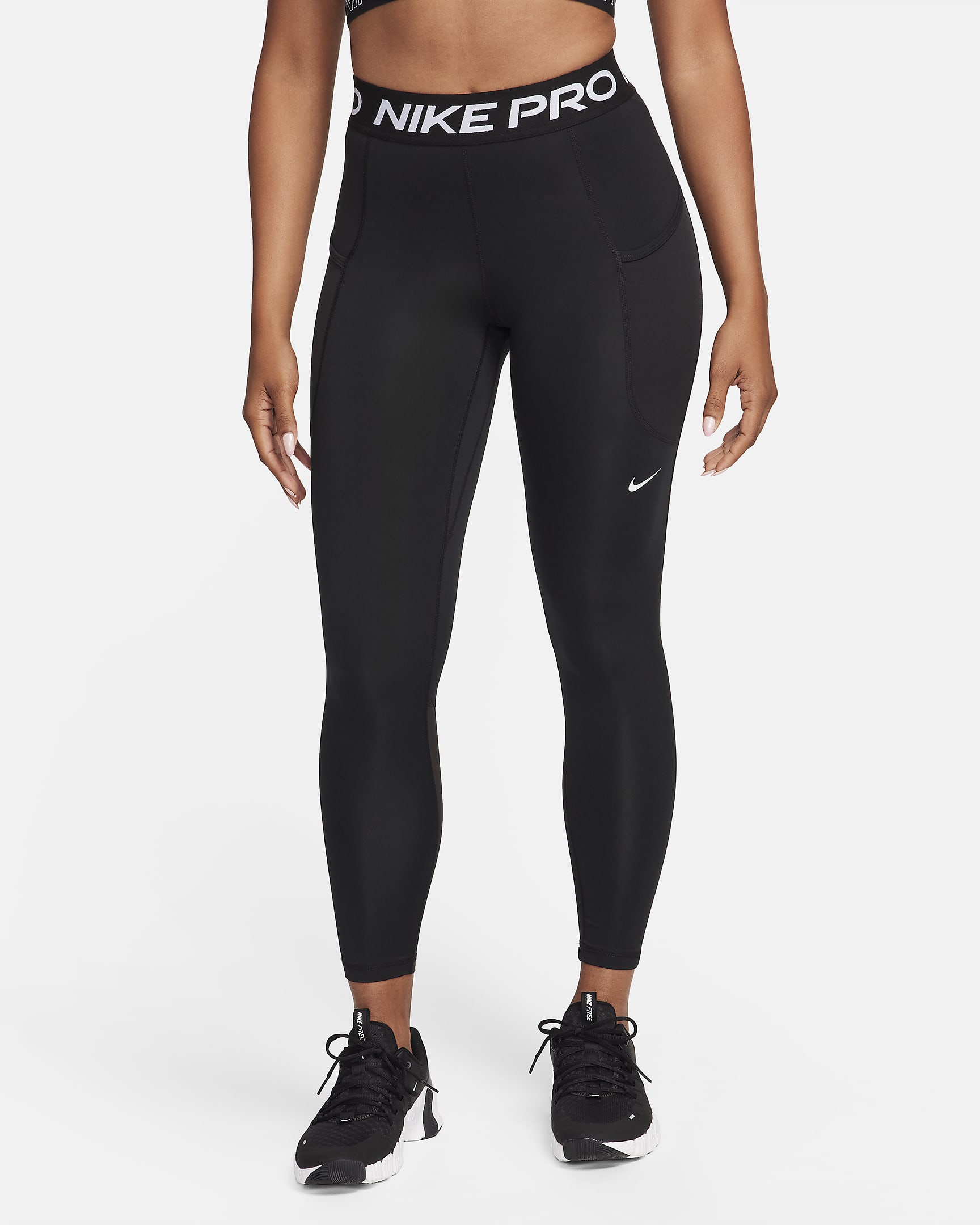 Legging 7/8 taille mi-haute avec poches Nike Pro 365 pour femme. Nike FR