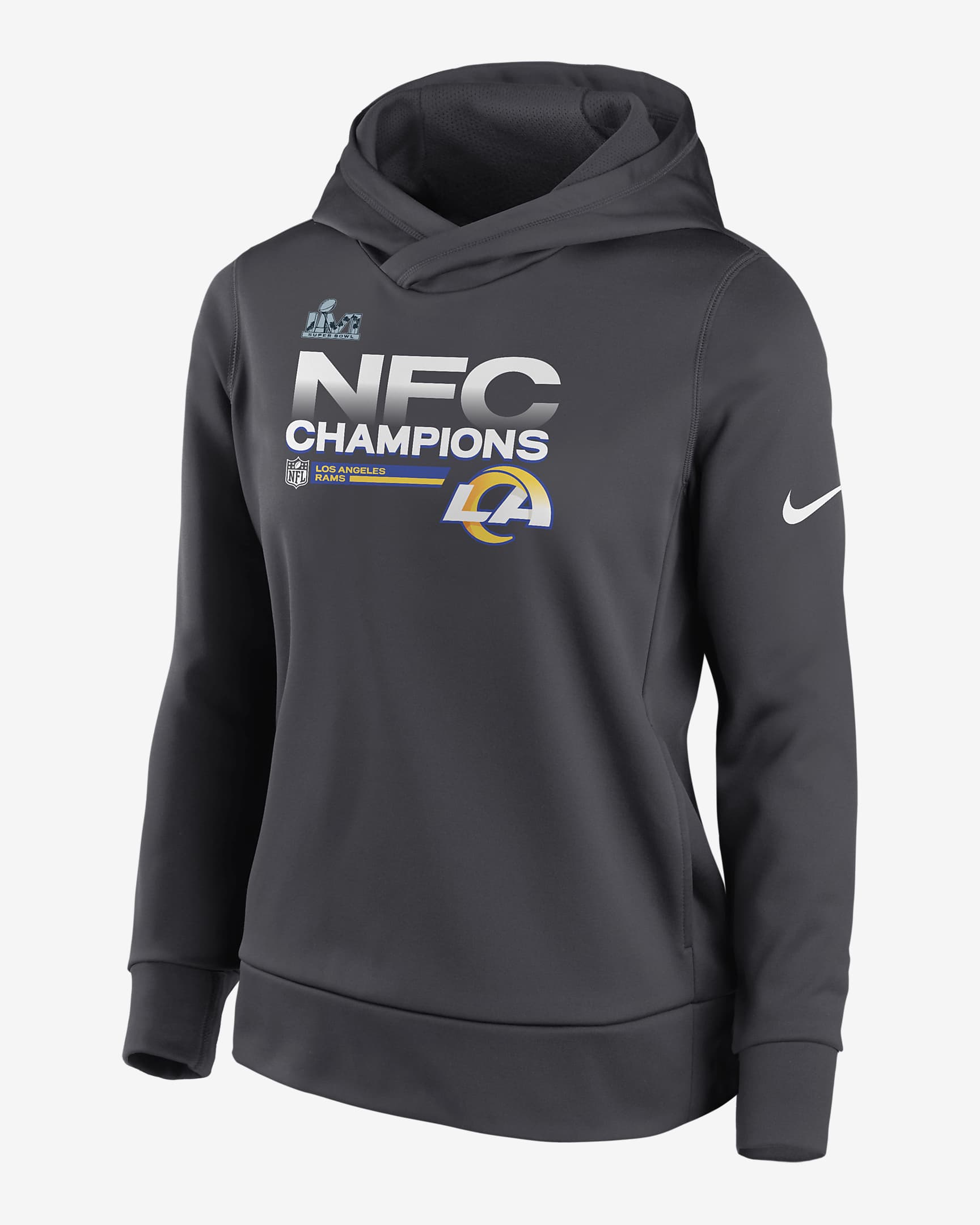 Nike Therma 2021 NFC Champions Trophy Collection (NFL Los Angeles Rams ...