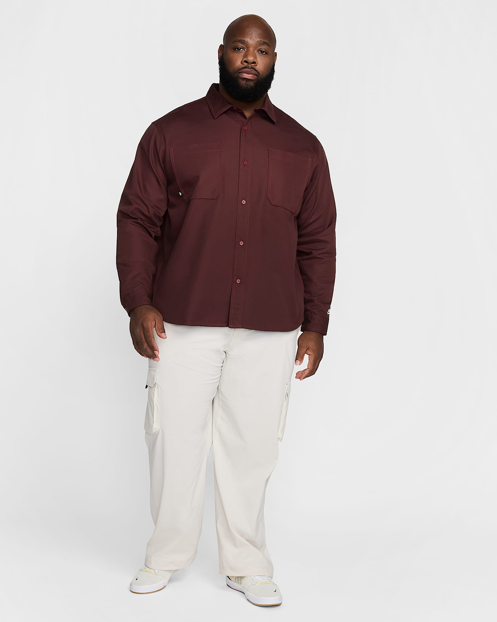 Nike SB Long-Sleeve Woven Skate Top. Nike.com