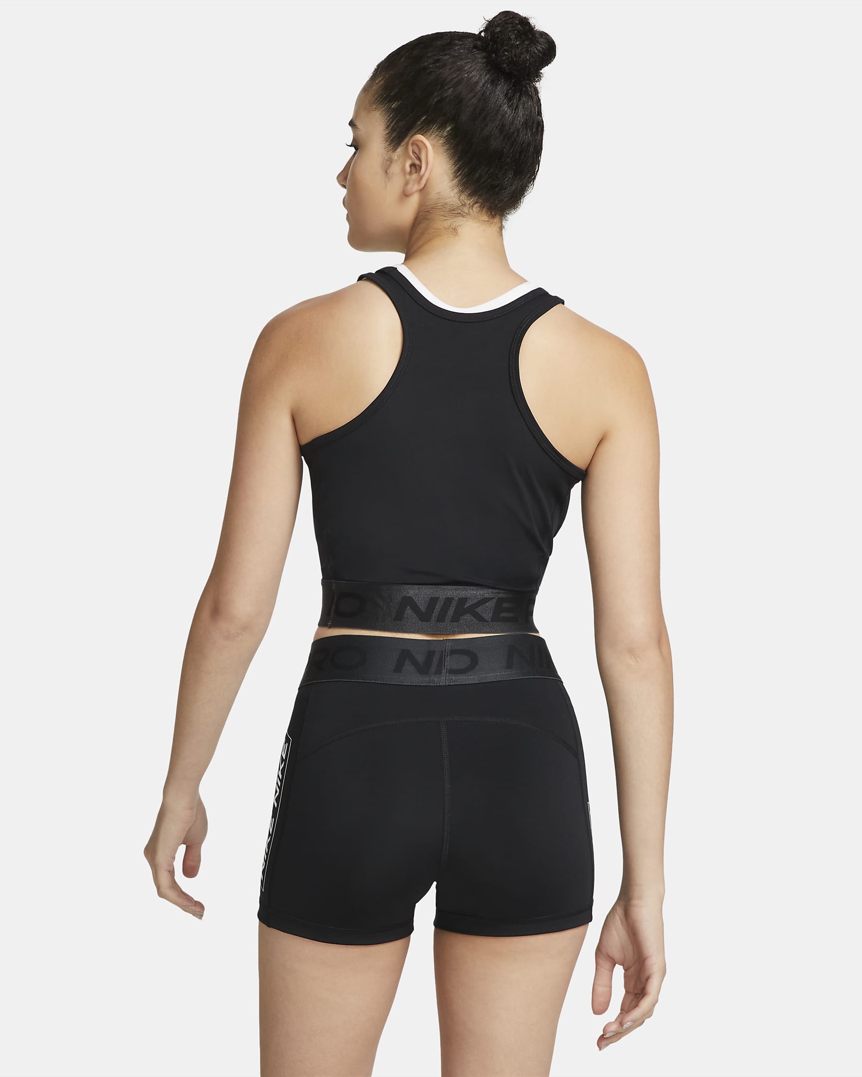 Nike Pro Dri-FIT Women's Graphic Crop Tank. Nike UK