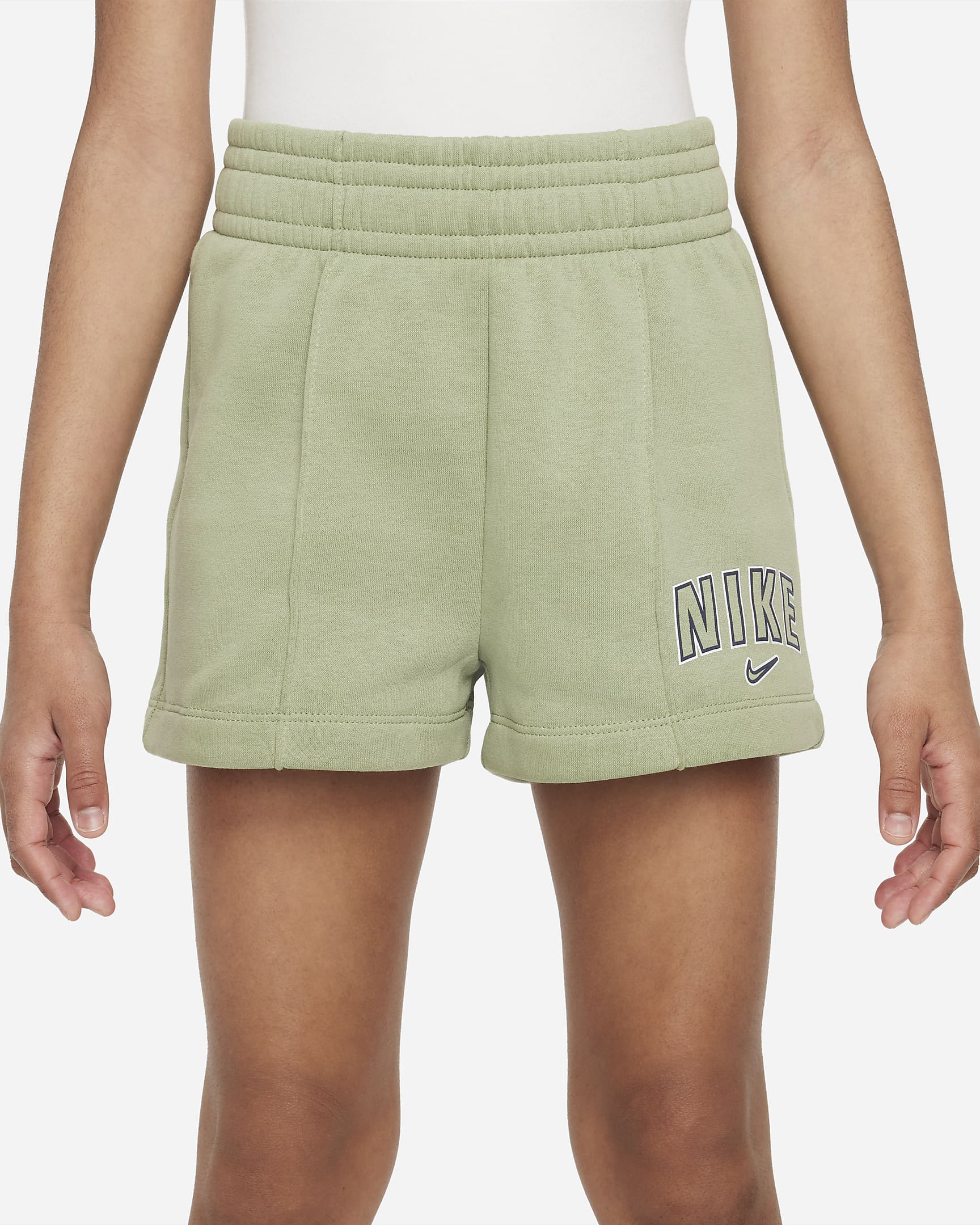 Nike Sportswear Older Kids' (Girls') Fleece Shorts. Nike HR