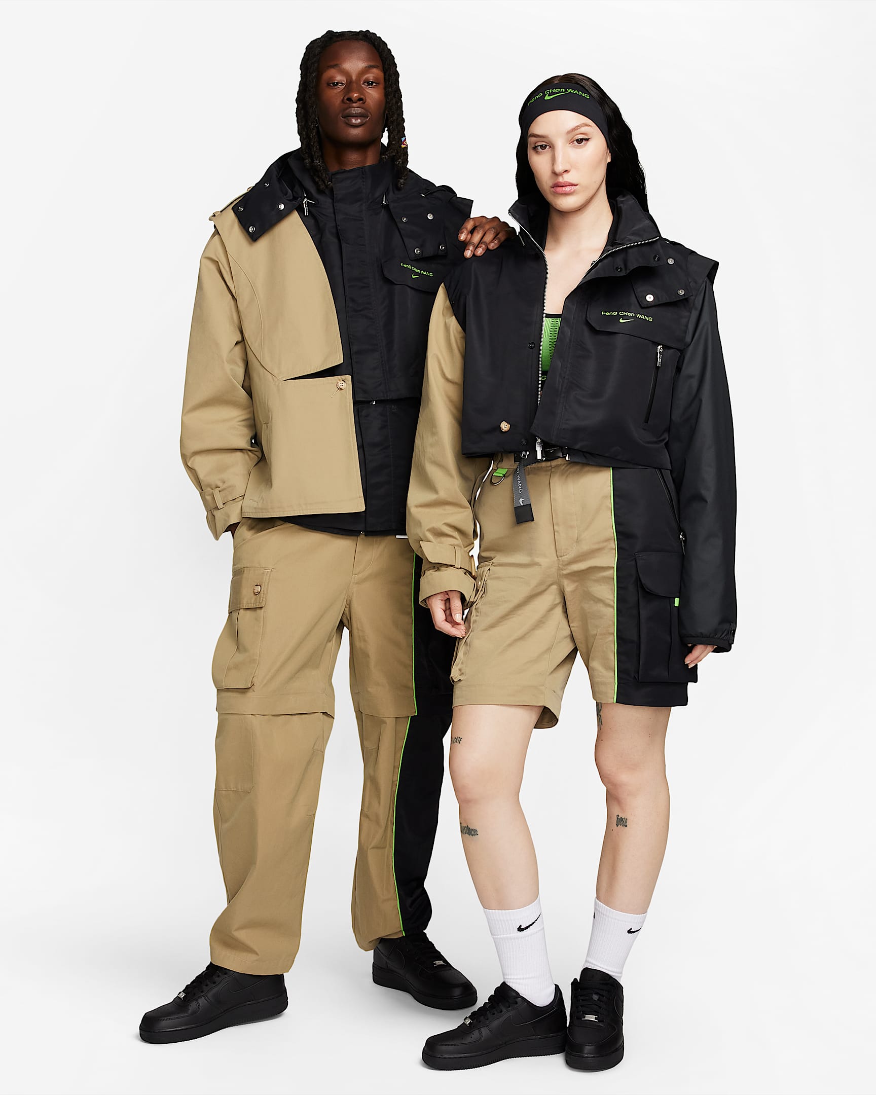 Nike x Feng Chen Wang átalakítható kabát. Nike HU