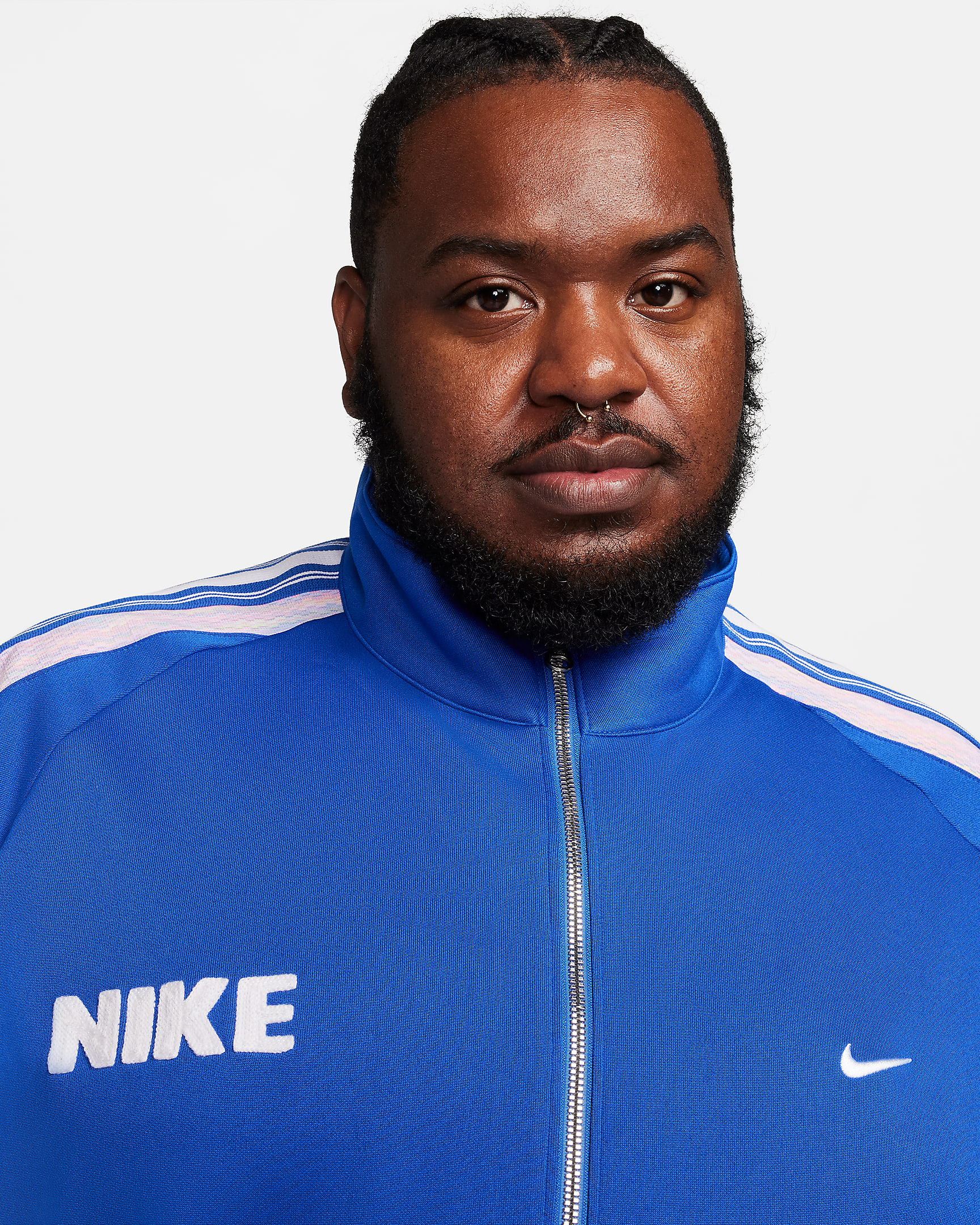 Nike Men's Lightweight Full-Zip Basketball Jacket. Nike AT