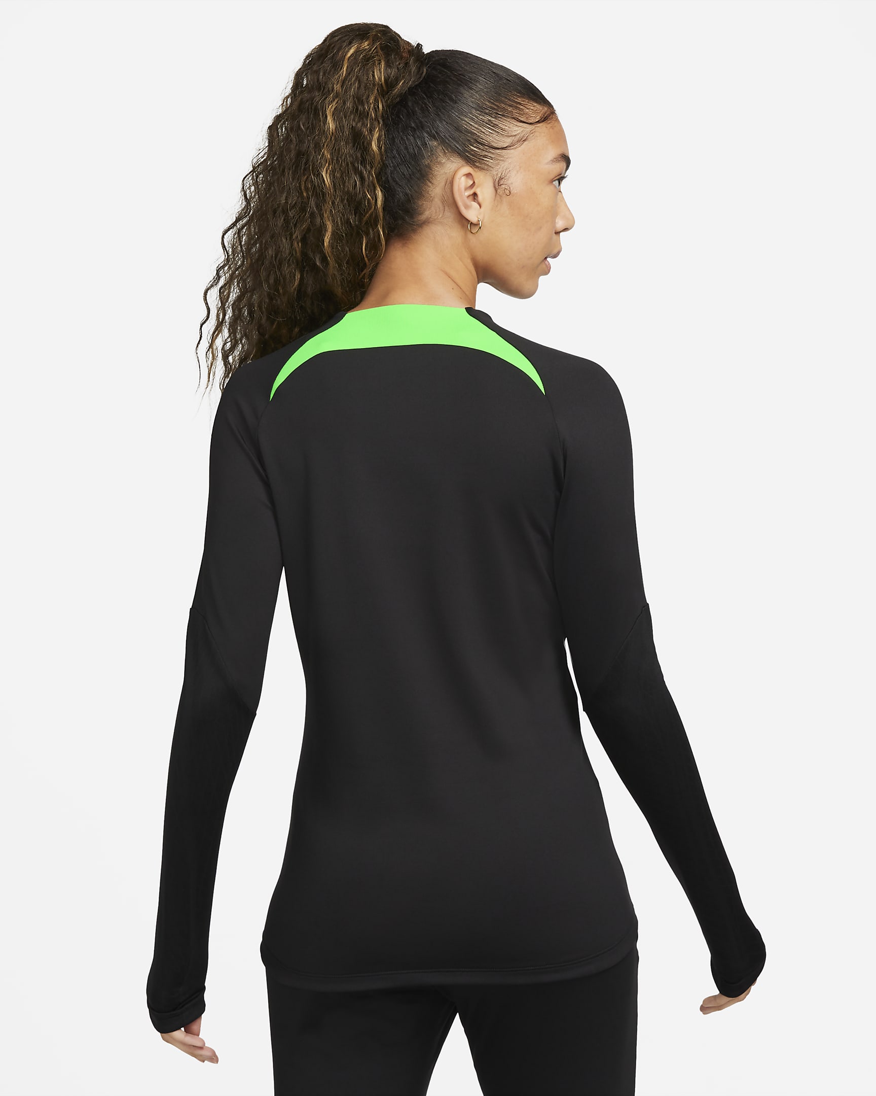 Haut d'entraînement de football à col ras-du-cou Nike Dri-FIT Liverpool ...