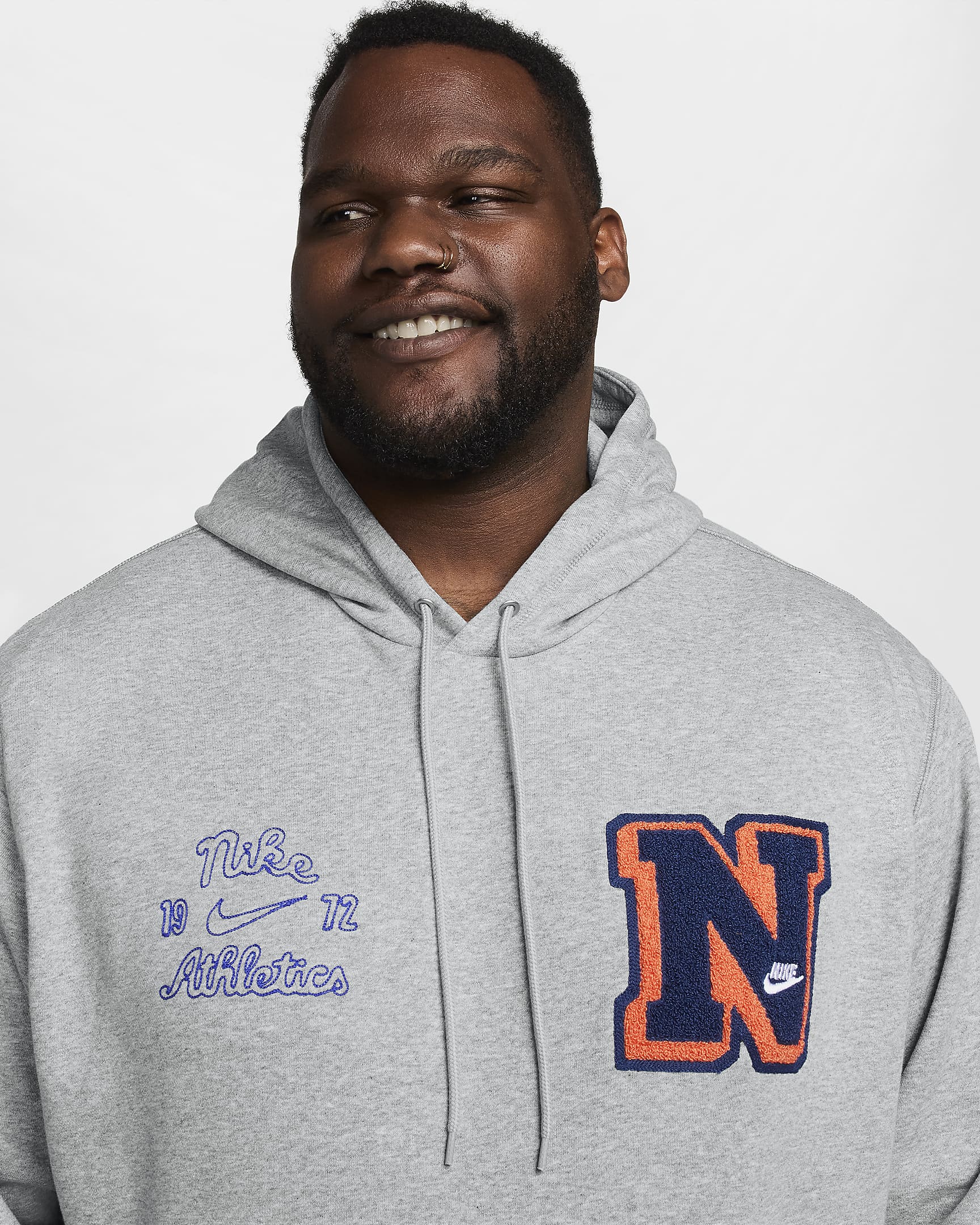 Sudadera Con Gorro Sin Cierre De French Terry Para Hombre Nike Club