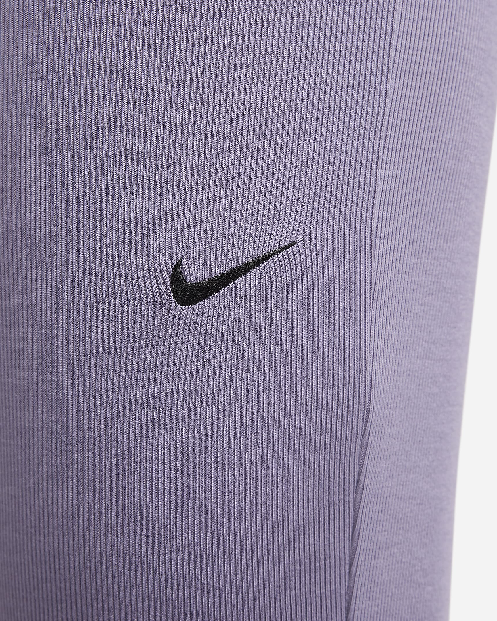Nike Sportswear Chill Knit Womens Tight Mini Rib Flared Leggings Nike Se