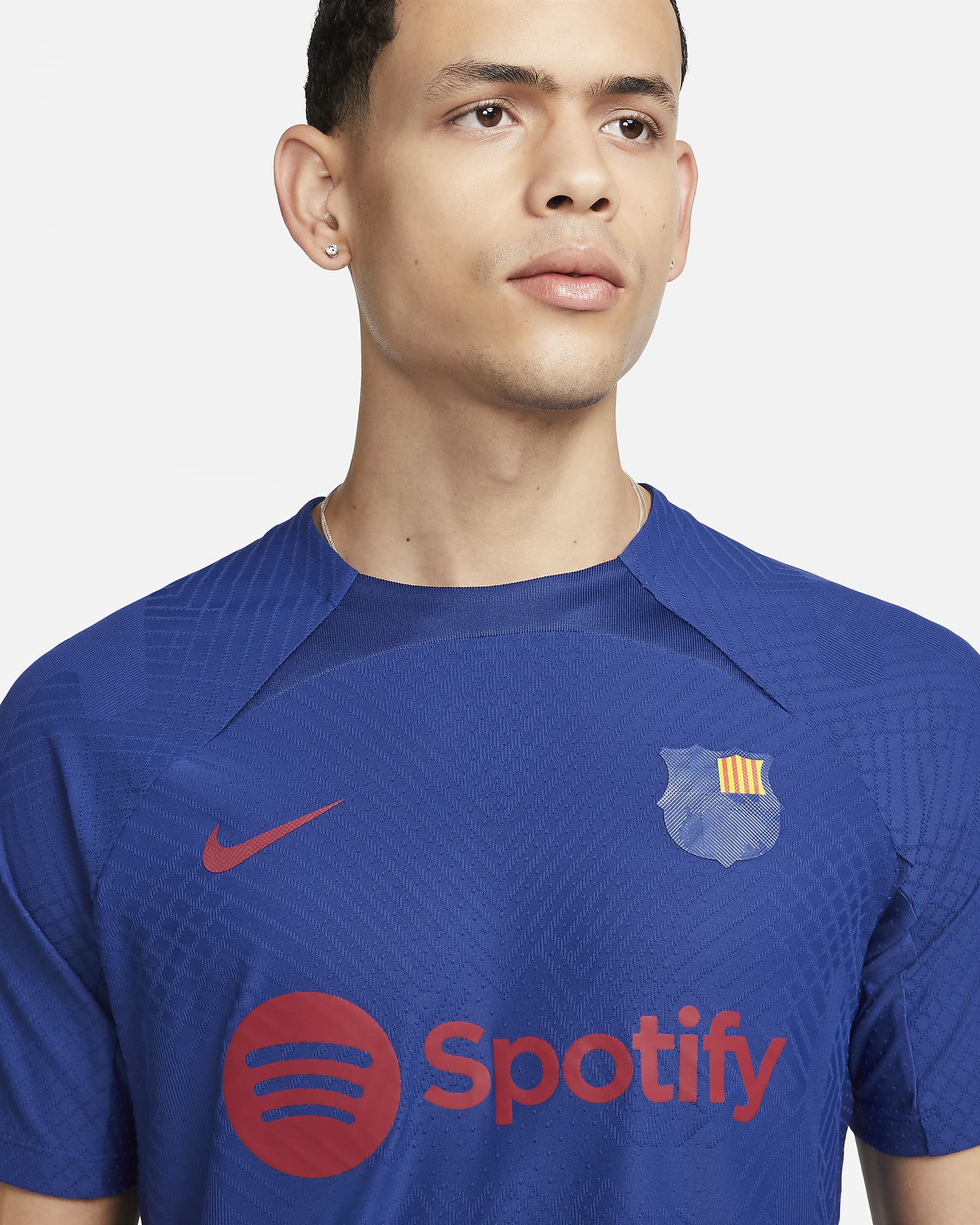 F.C. Barcelona Strike Elite Men's Nike Dri-FIT ADV Knit Football Top. Nike NO