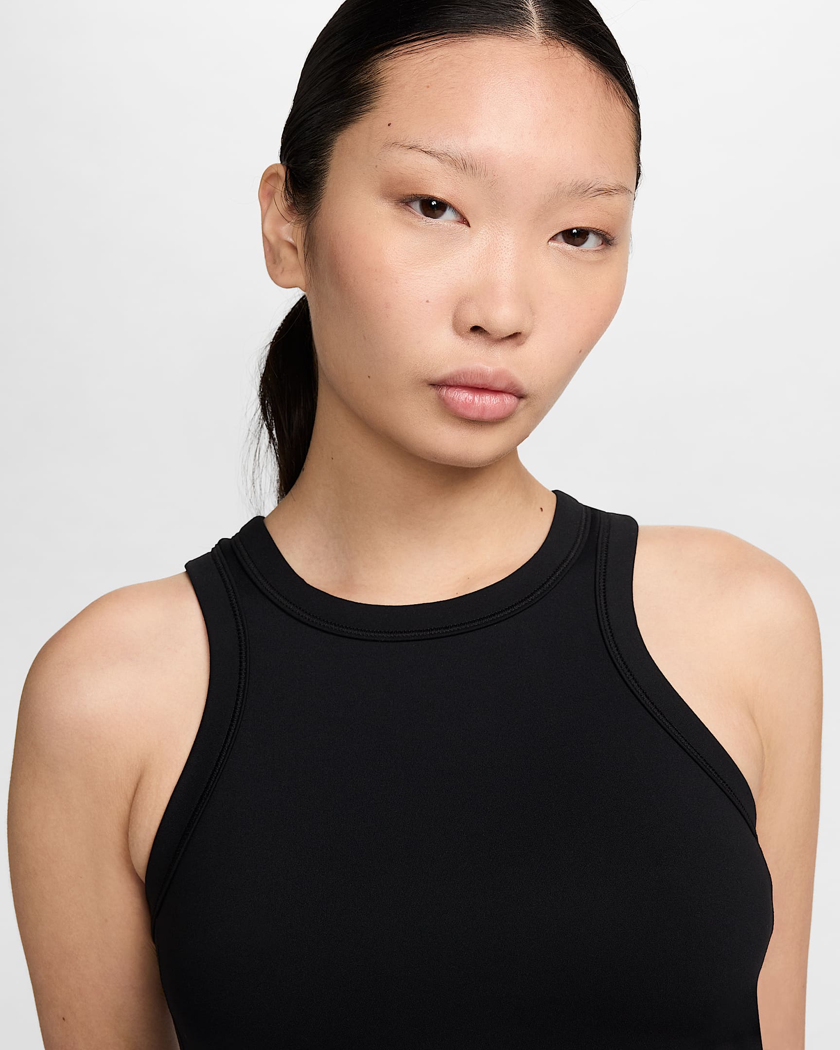 Nike One Fitted Women's Dri-FIT Cropped Tank Top. Nike IN