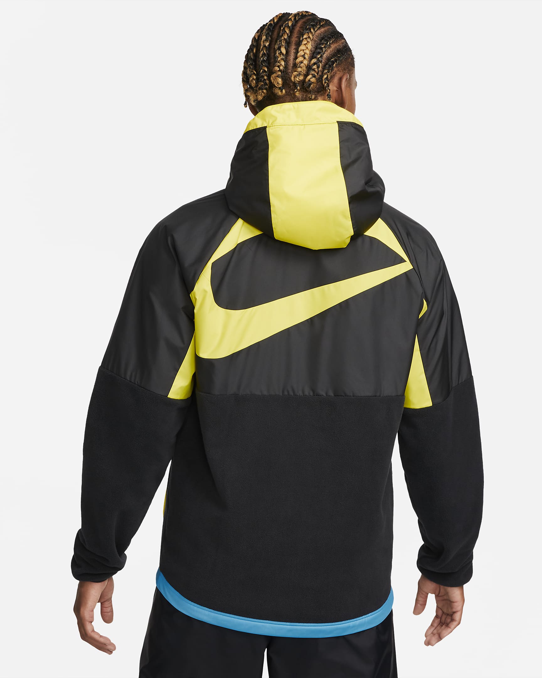 Inter Milan AWF Men's Winterized Full-Zip Football Jacket. Nike BG