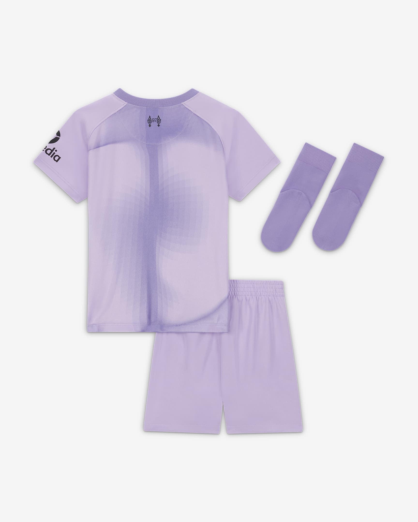 Liverpool F.C. 2022/23 Goalkeeper Baby Football Kit. Nike BE